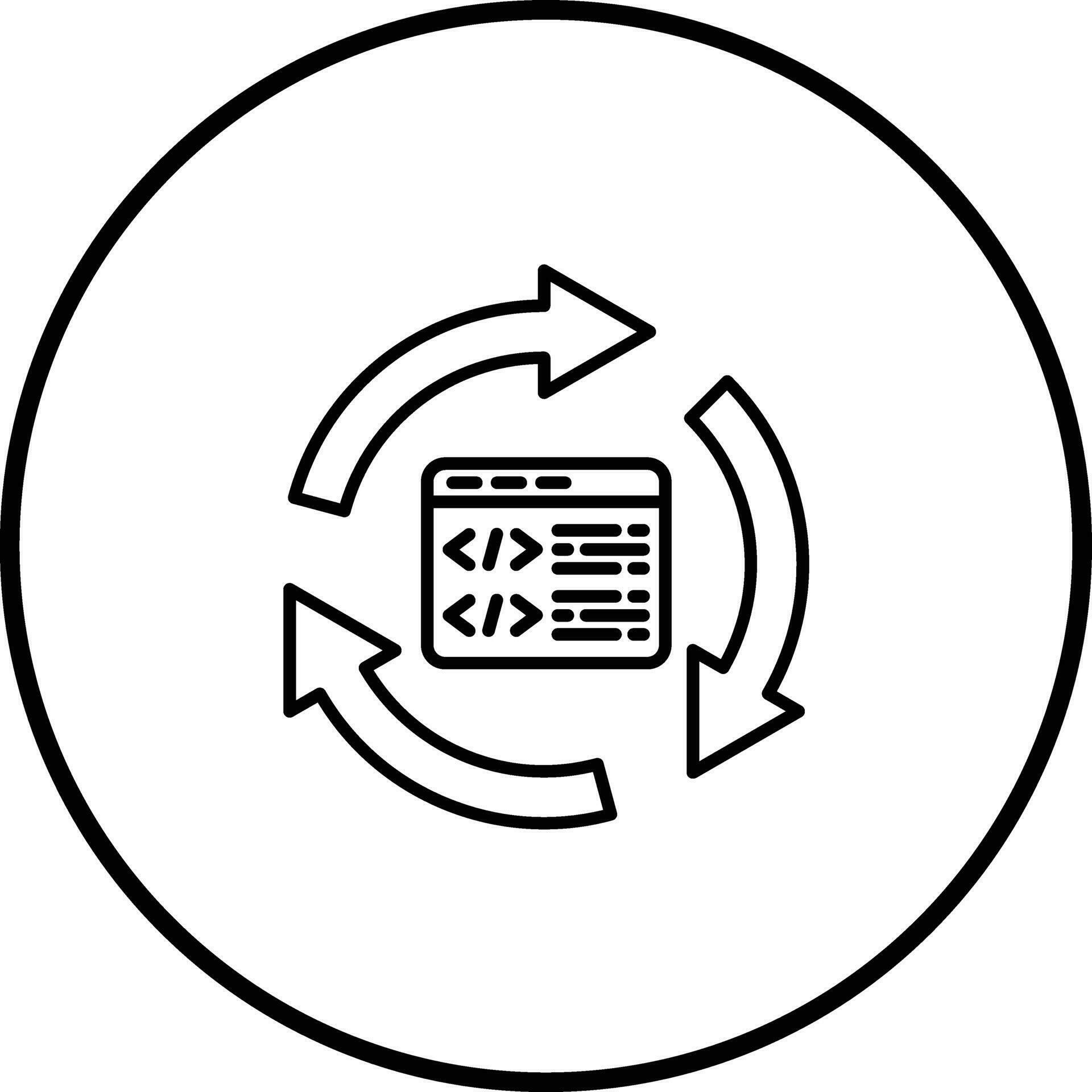 Code Refactoring Vector Icon 32215624 Vector Art At Vecteezy