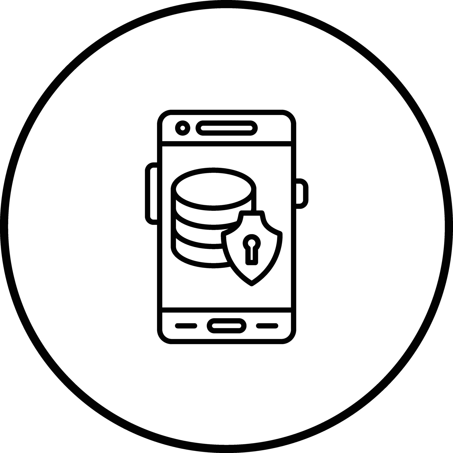 Data Security Vector Icon 32215635 Vector Art At Vecteezy