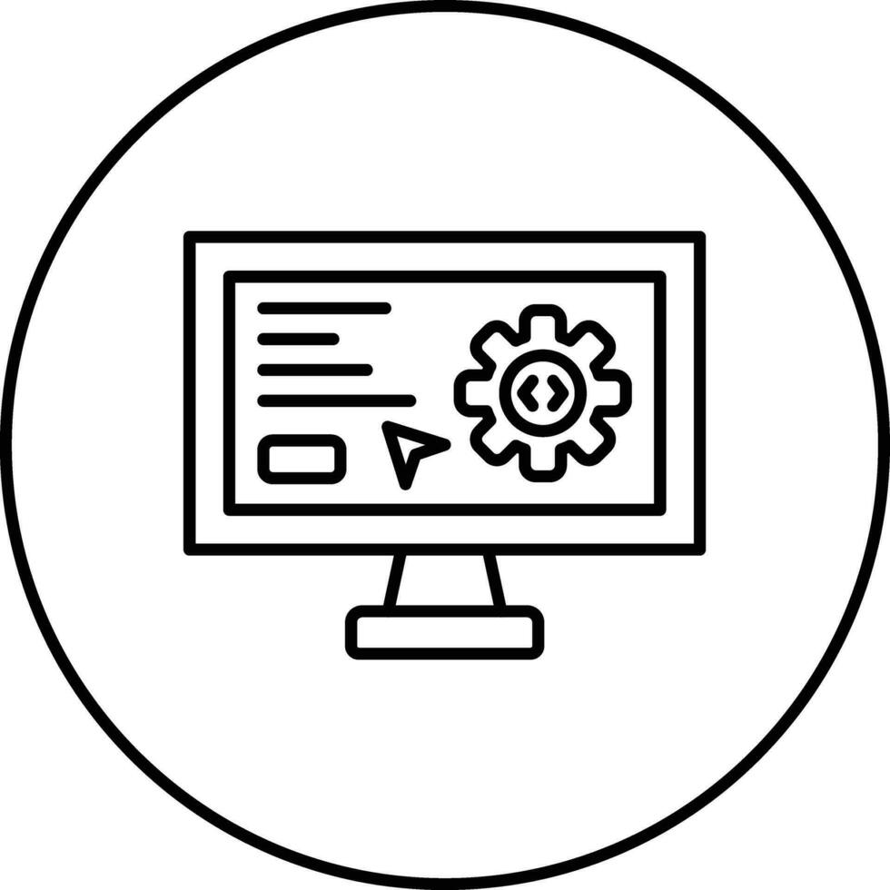 Programming Settings Vector Icon 32217296 Vector Art At Vecteezy