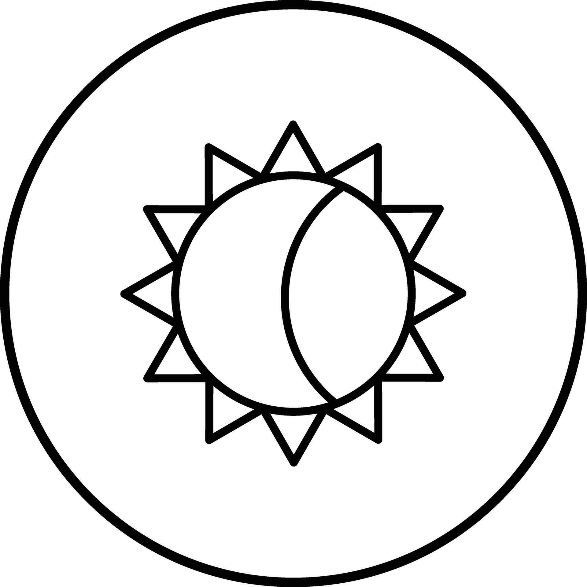 Solar Eclipse Vector Icon 32219241 Vector Art at Vecteezy