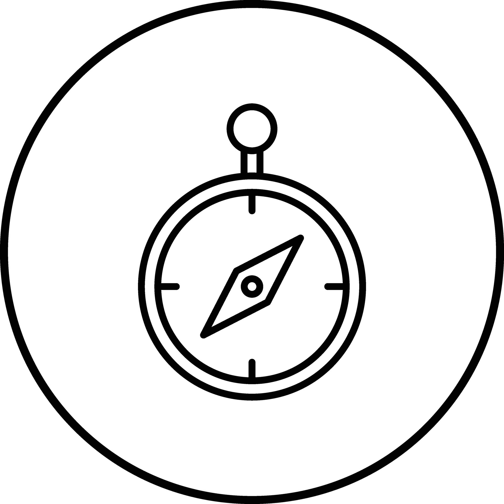 Army Compass Vector Icon 32219463 Vector Art At Vecteezy
