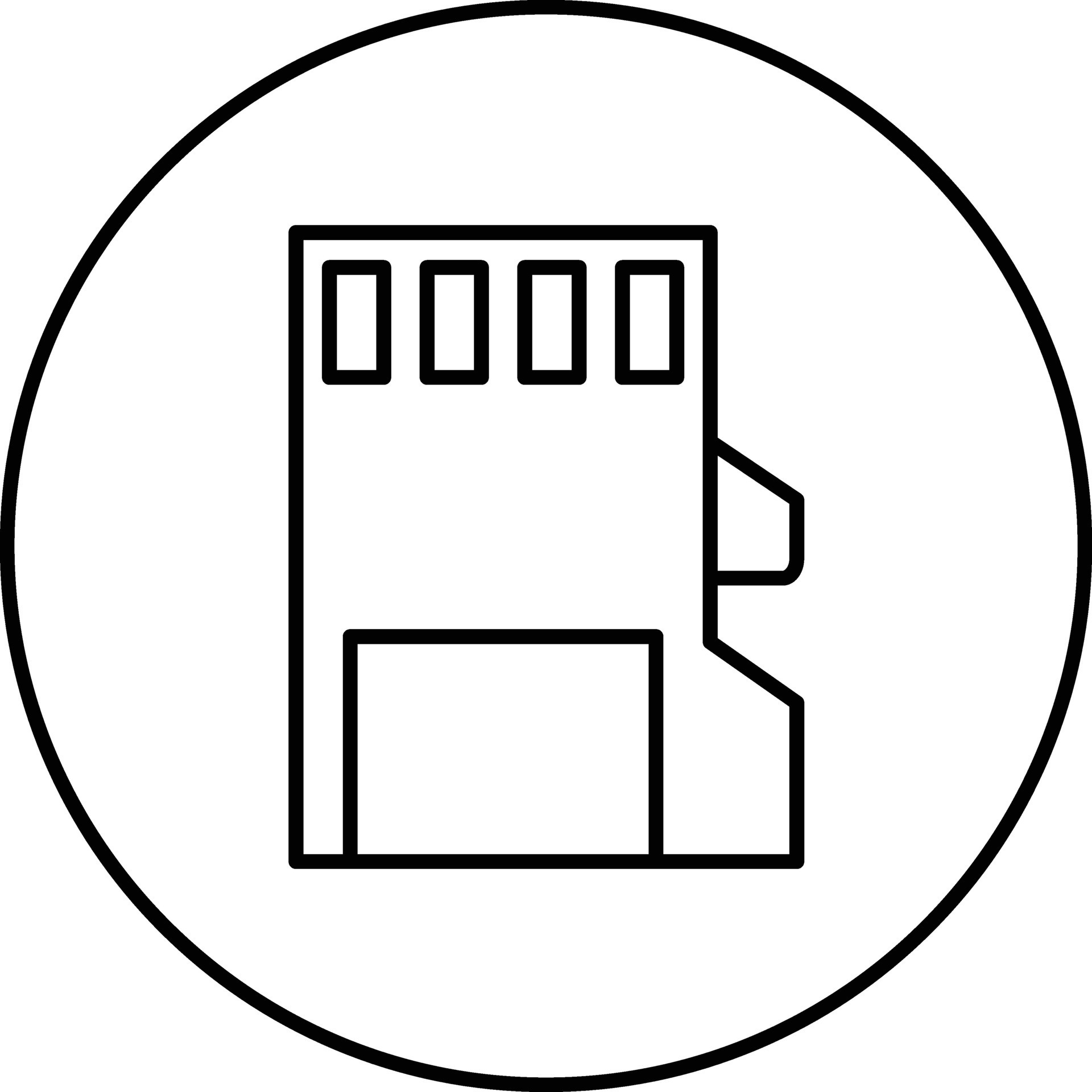 Sd Card Vector Icon 32220581 Vector Art At Vecteezy