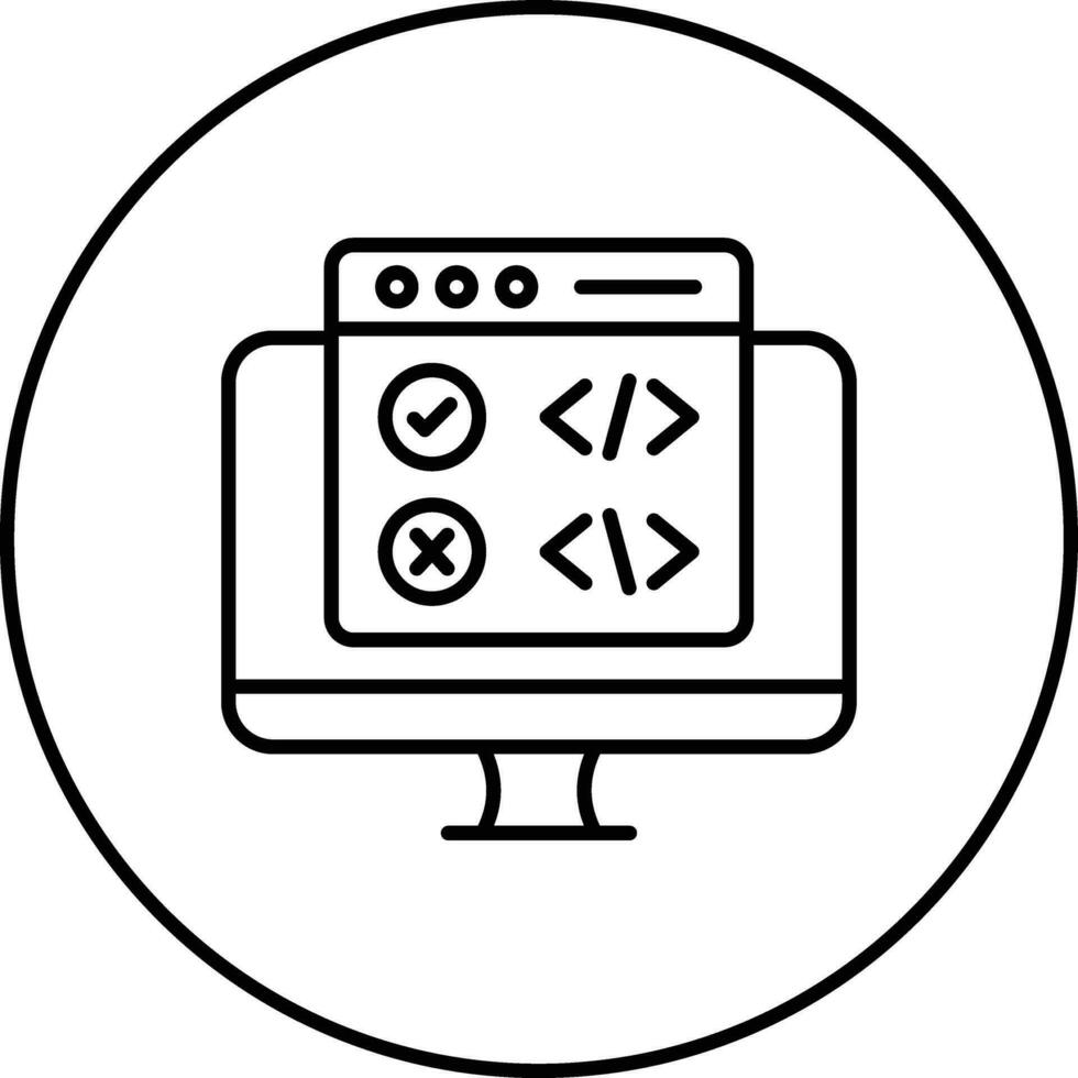 Code Correction Vector Icon 32222557 Vector Art at Vecteezy