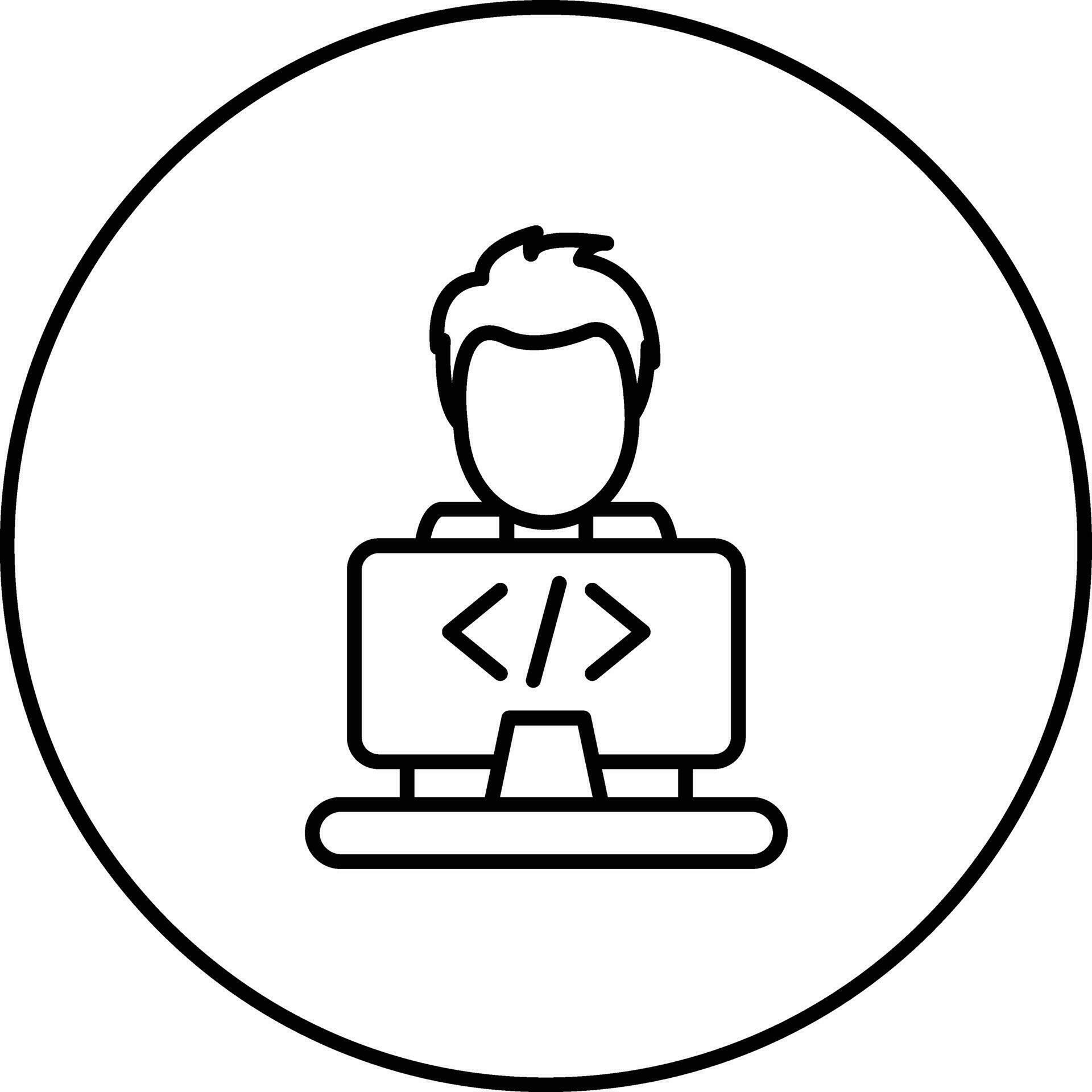 Programmer Vector Icon 32222569 Vector Art at Vecteezy