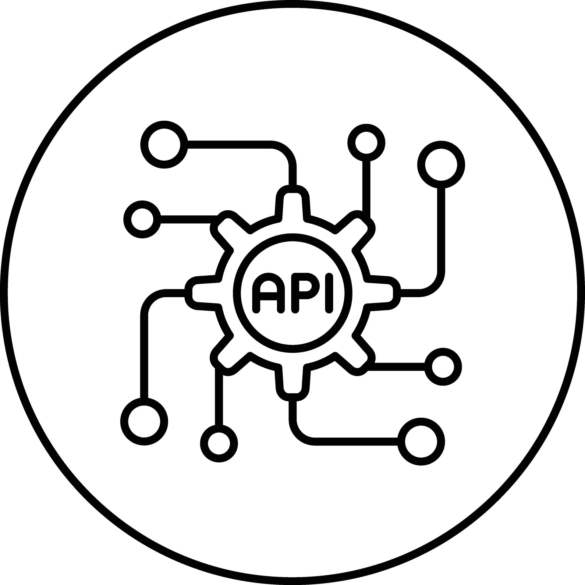 API Vector Icon 32222571 Vector Art at Vecteezy