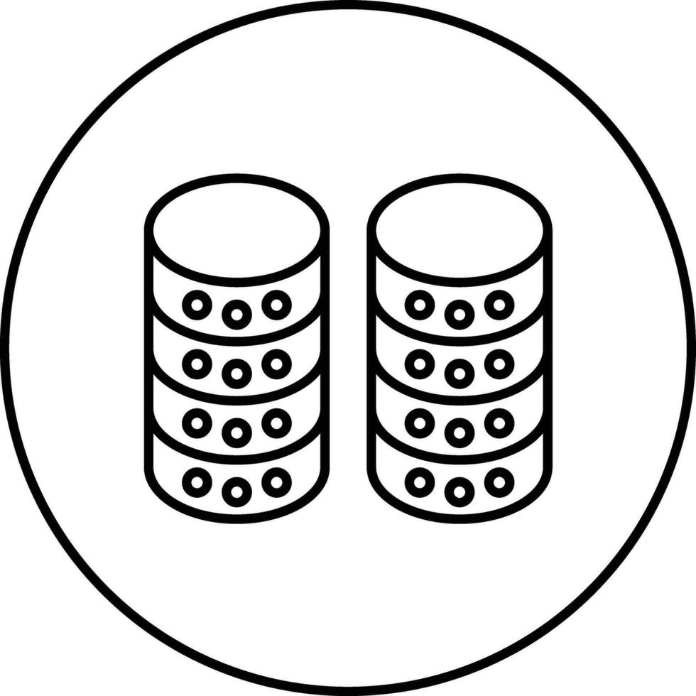 Database Vector Icon 32222820 Vector Art At Vecteezy
