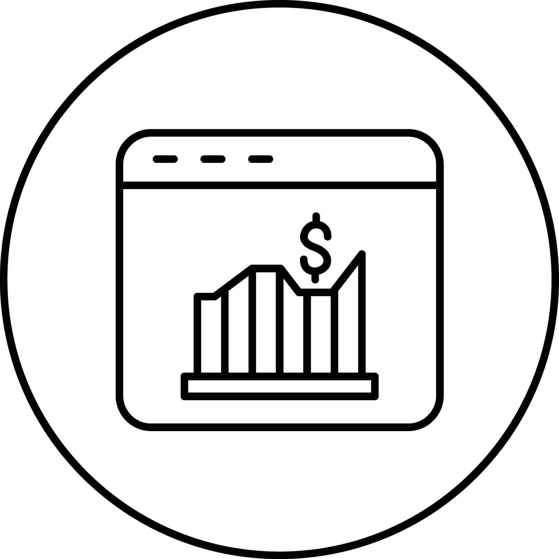 Website Statistics Vector Icon 32222854 Vector Art At Vecteezy