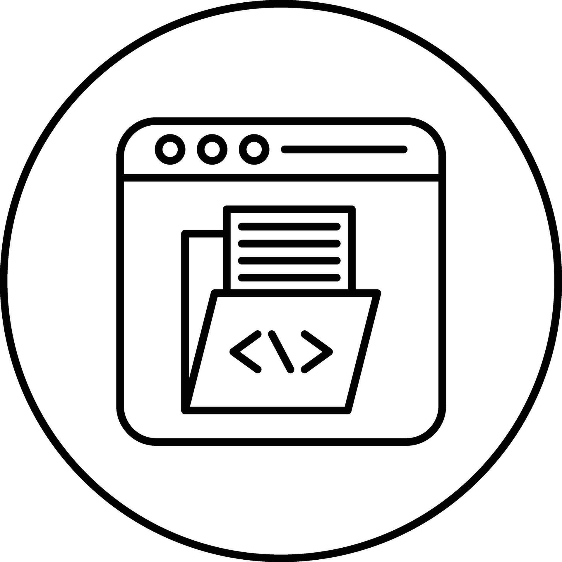 Web Development Vector Icon 32223611 Vector Art at Vecteezy