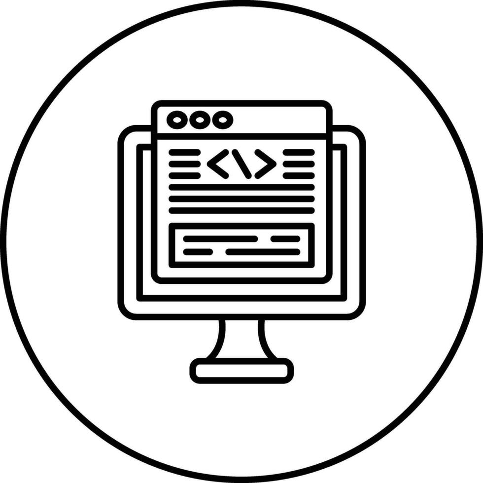 Coding Vector Icon 32223707 Vector Art at Vecteezy