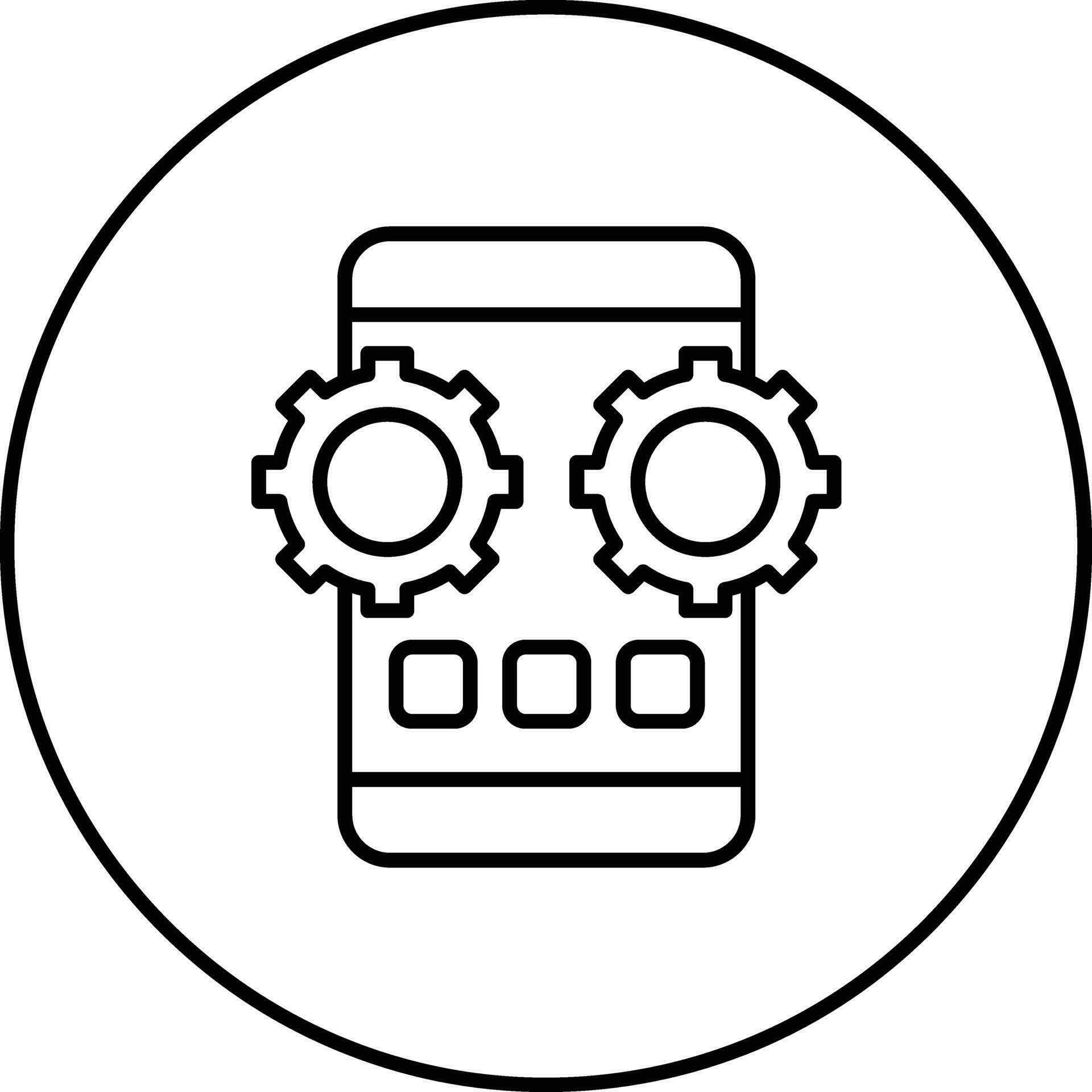 Mobile Apps Vector Icon 32223708 Vector Art at Vecteezy