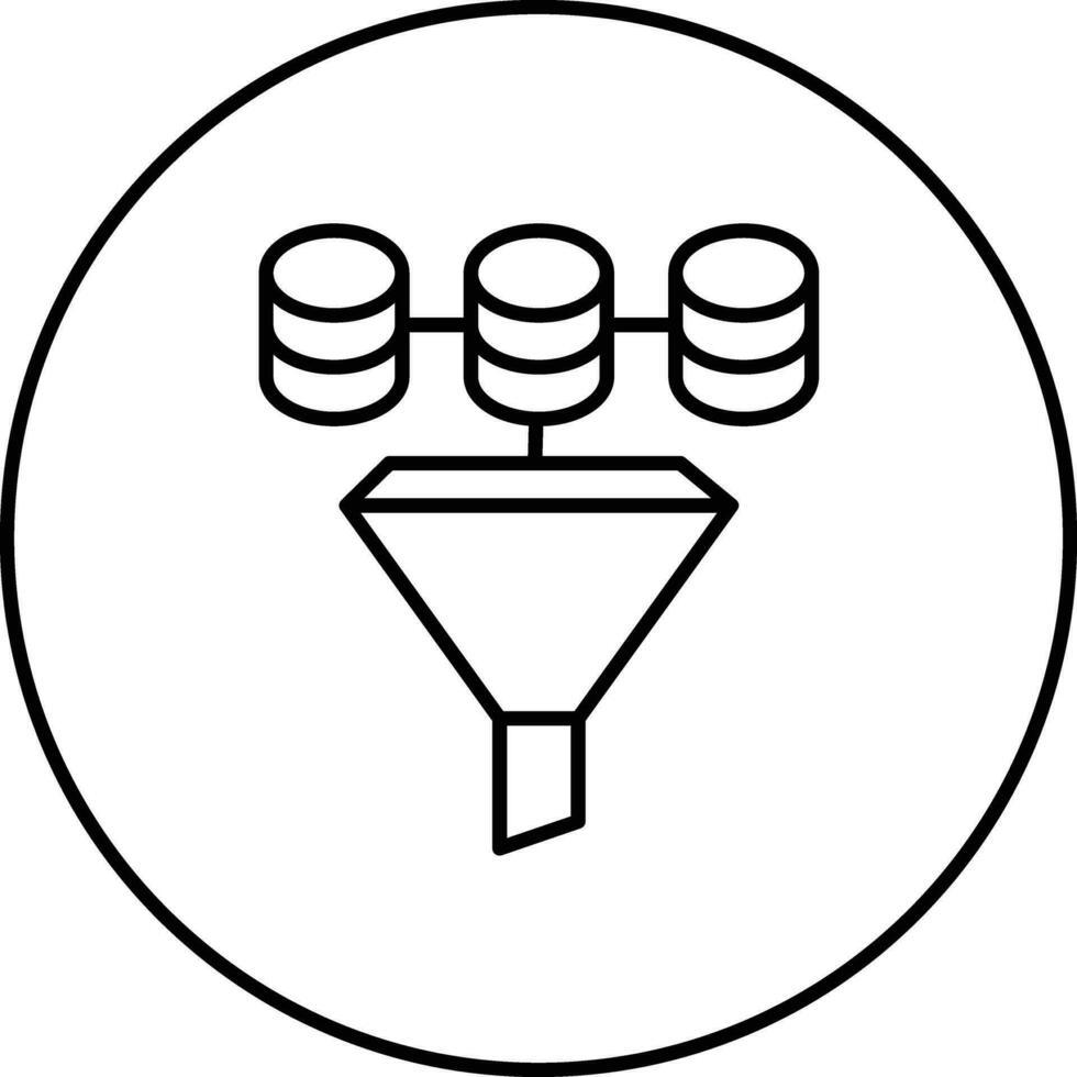 Data Filter Vector Icon 32224325 Vector Art at Vecteezy