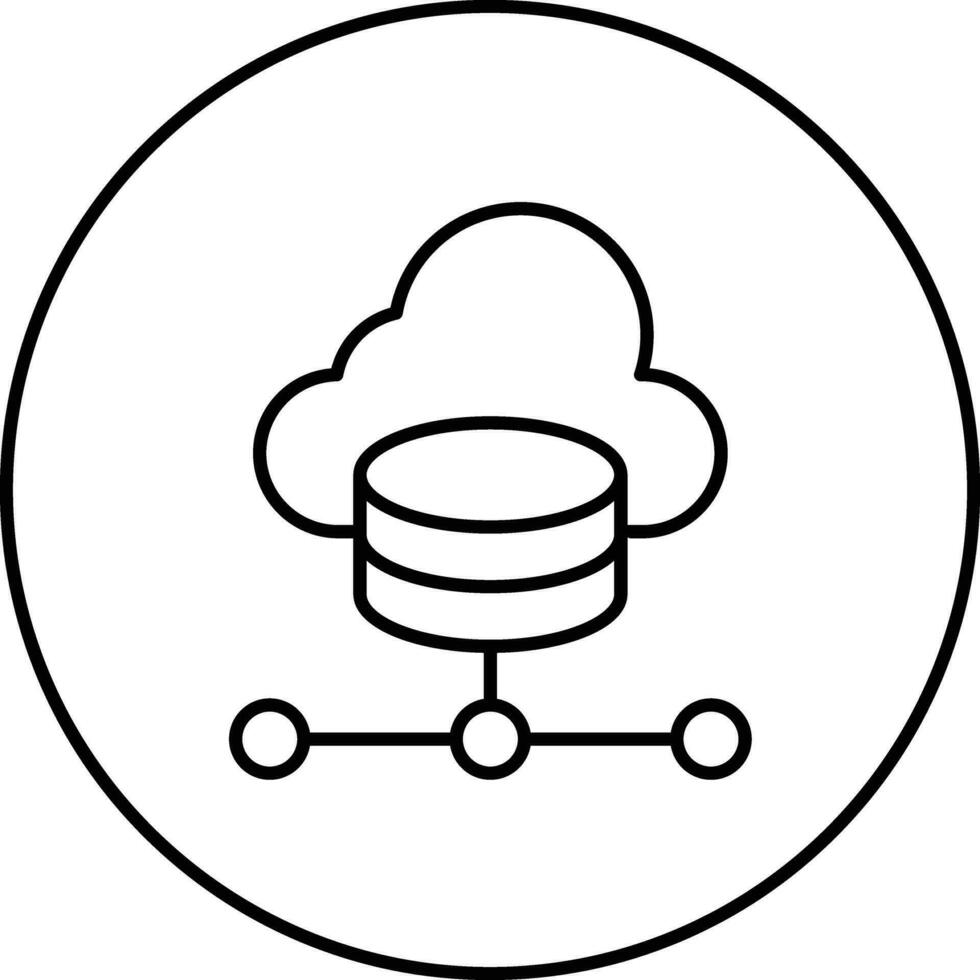 icono de vector de base de datos en la nube 32224979 Vector en Vecteezy