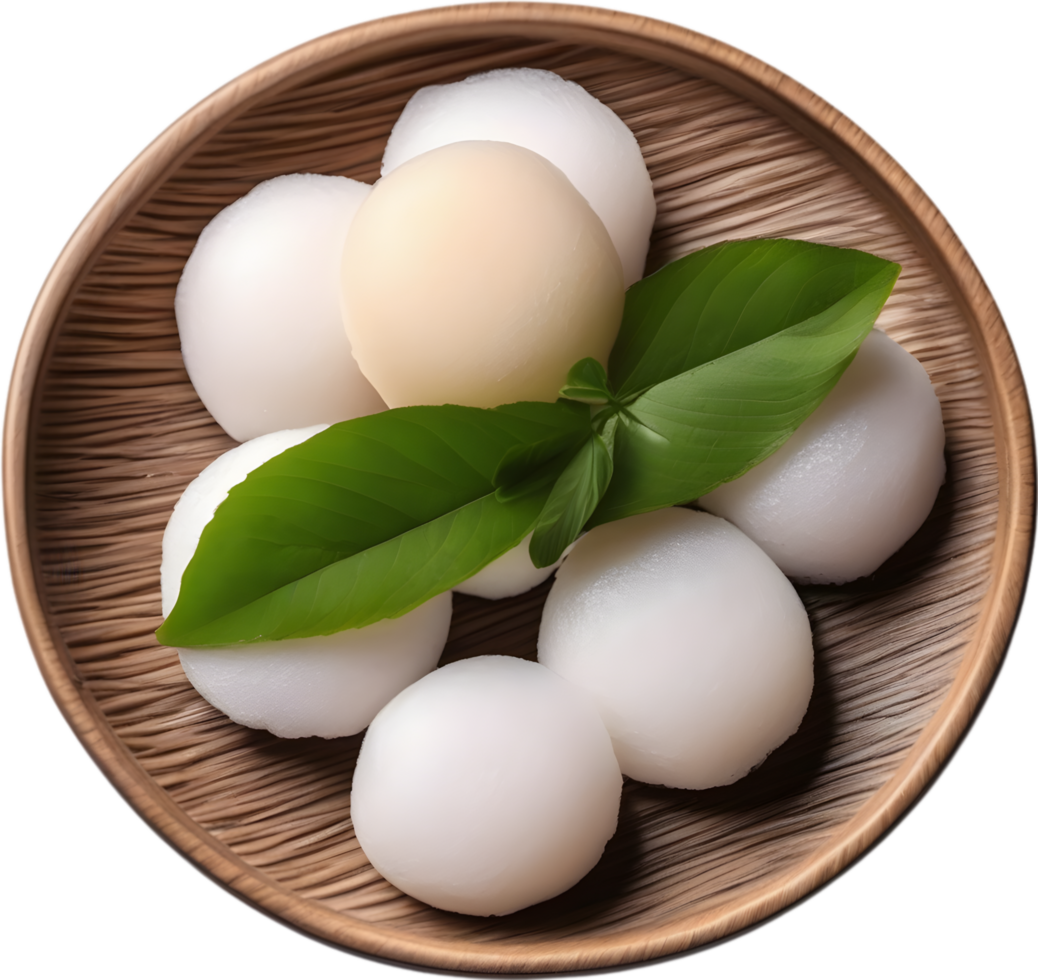 Image of Delicious-looking Mochi. AI-Generated. 32231003 PNG