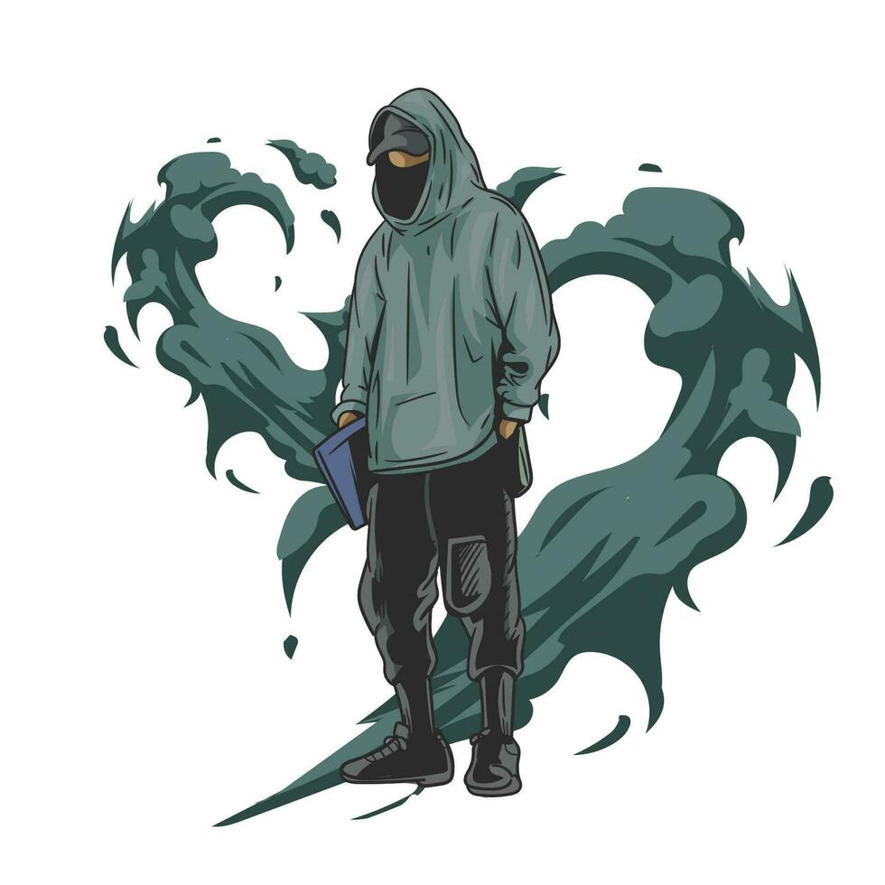 character in hoodie . Mysterious cyber hacker red sweatshirt 32310112 ... character in hoodie . Mysterious cyber hacker red sweatshirt 32310112 ...