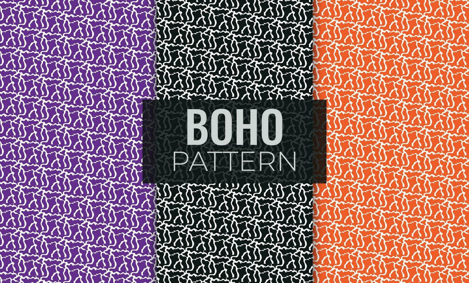 boho pattern collection with colorful flat design 32311276 Vector Art at Vecteezy