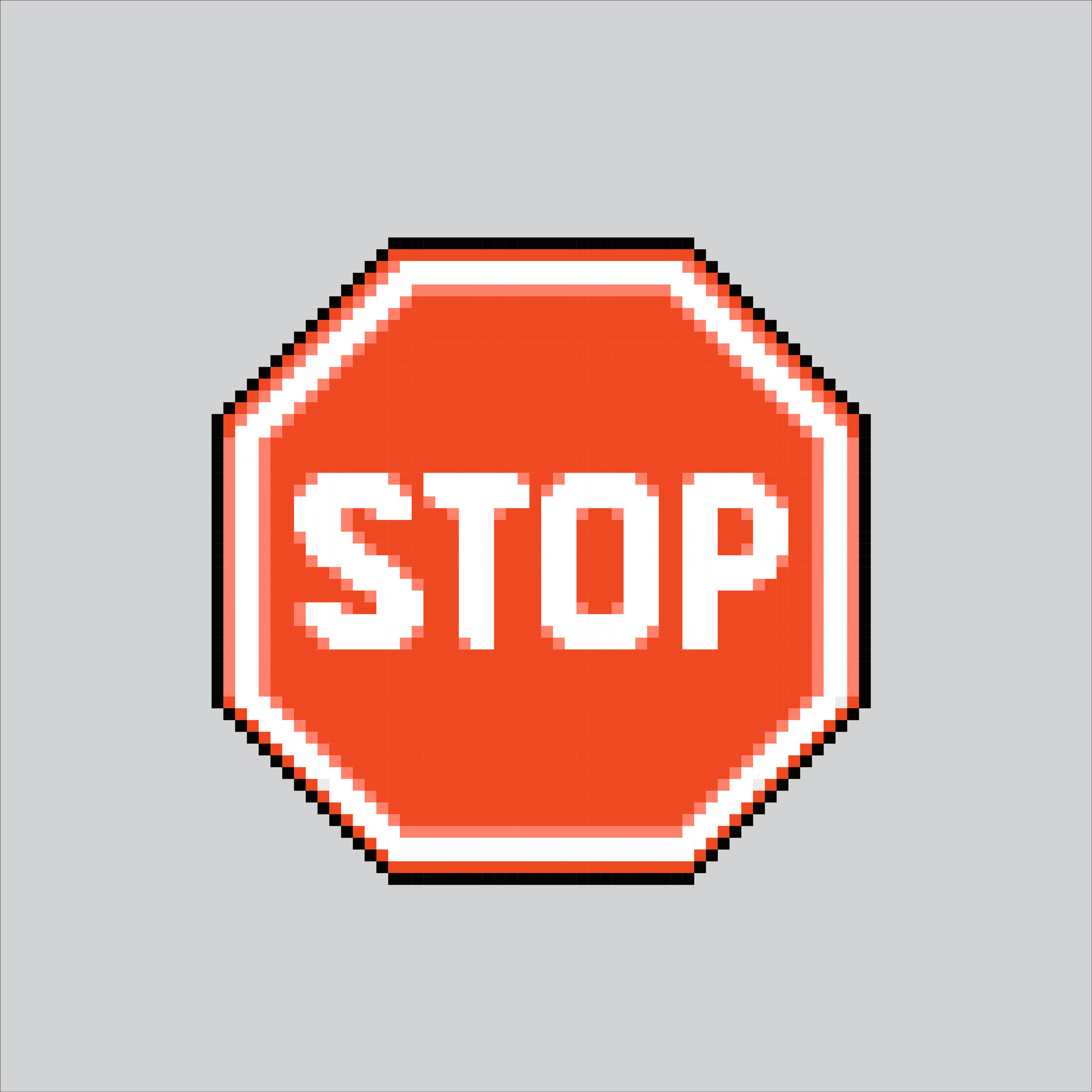 Pixel art illustration Stop Sign. Pixelated stop. stop sign traffic ... Pixel art illustration Stop Sign. Pixelated stop. stop sign traffic ...