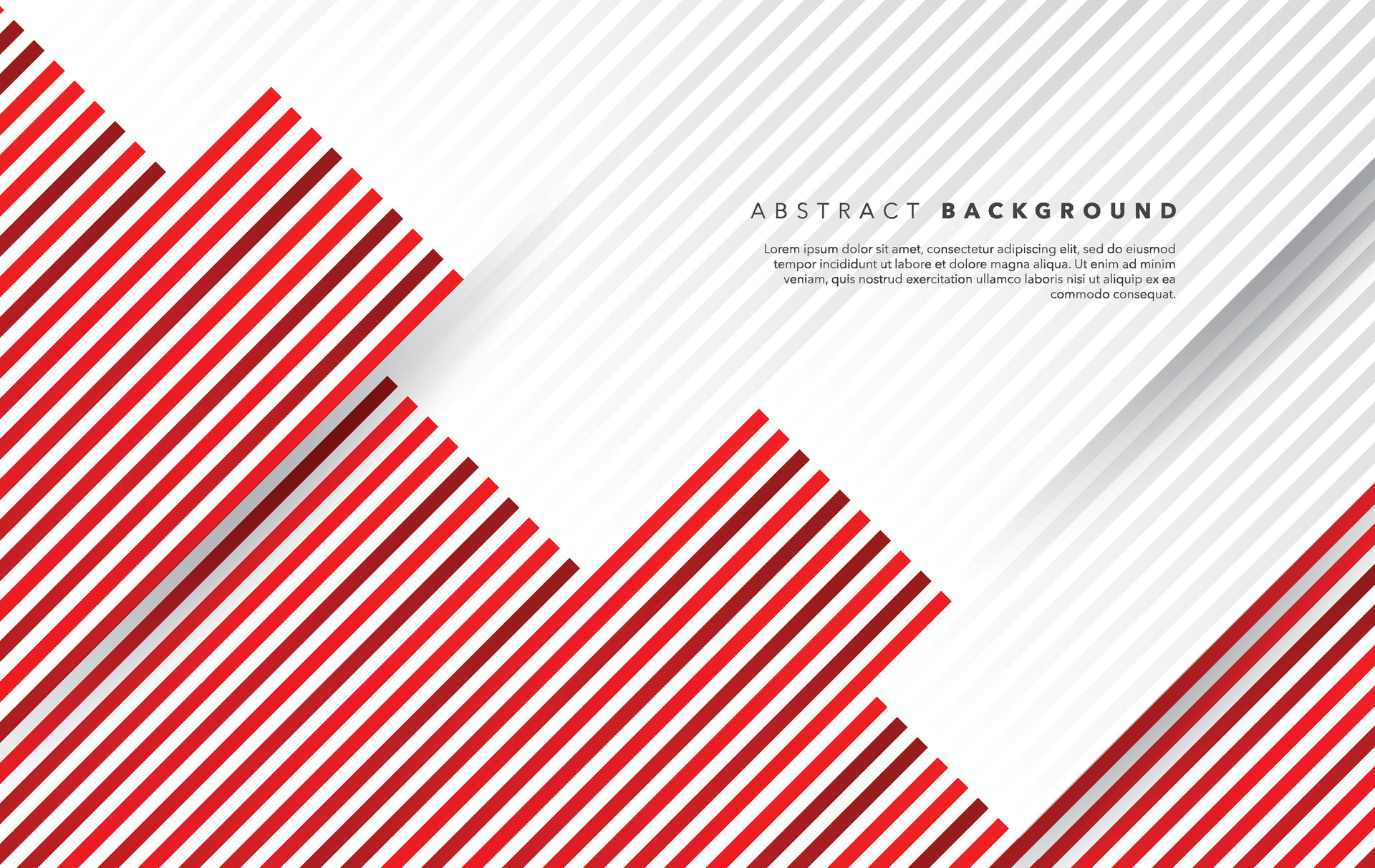 red and white modern abstract background design 32313725 Vector Art at ...