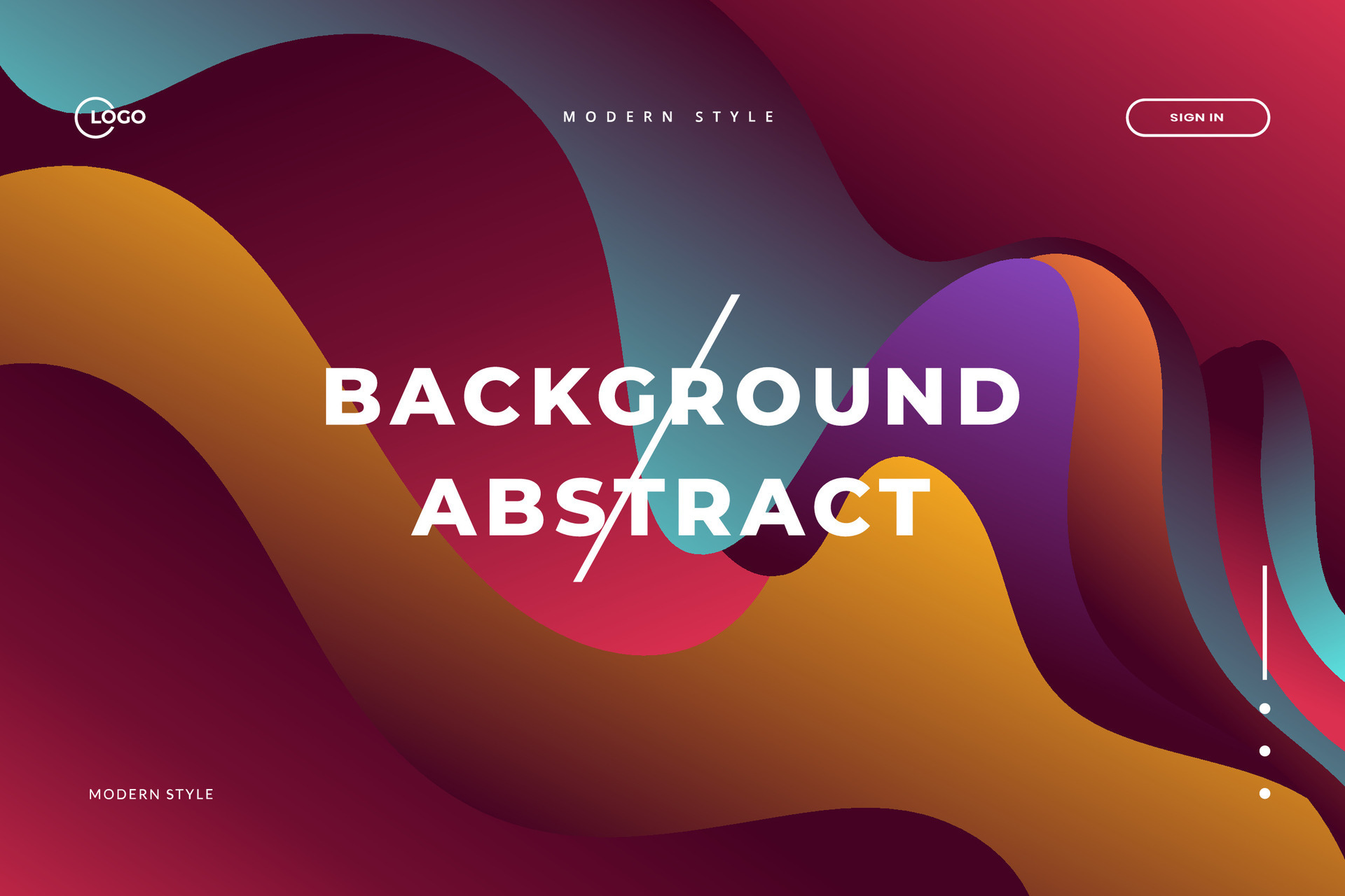 Aesthetic Background Red is perfect for a website that wants to convey ...