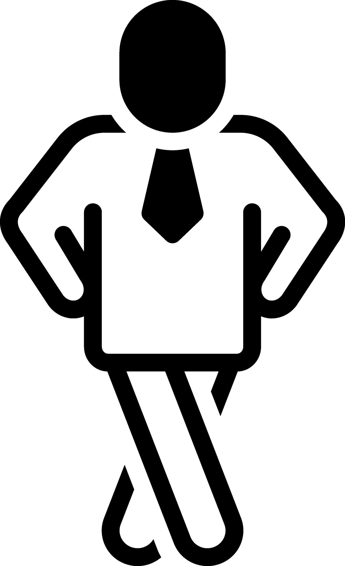 solid icon for pose 32317836 Vector Art at Vecteezy