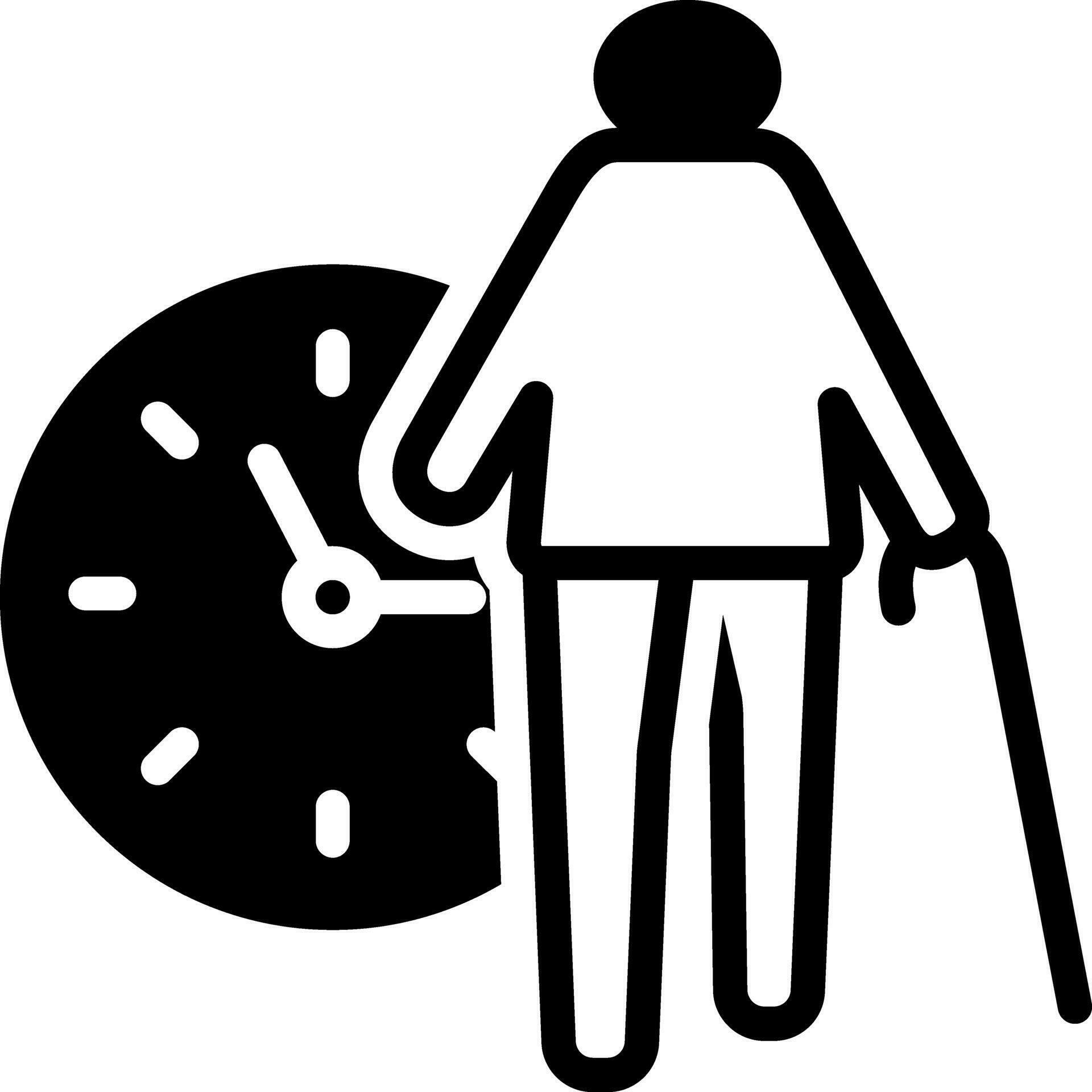 solid icon for lifetime 32319755 Vector Art at Vecteezy