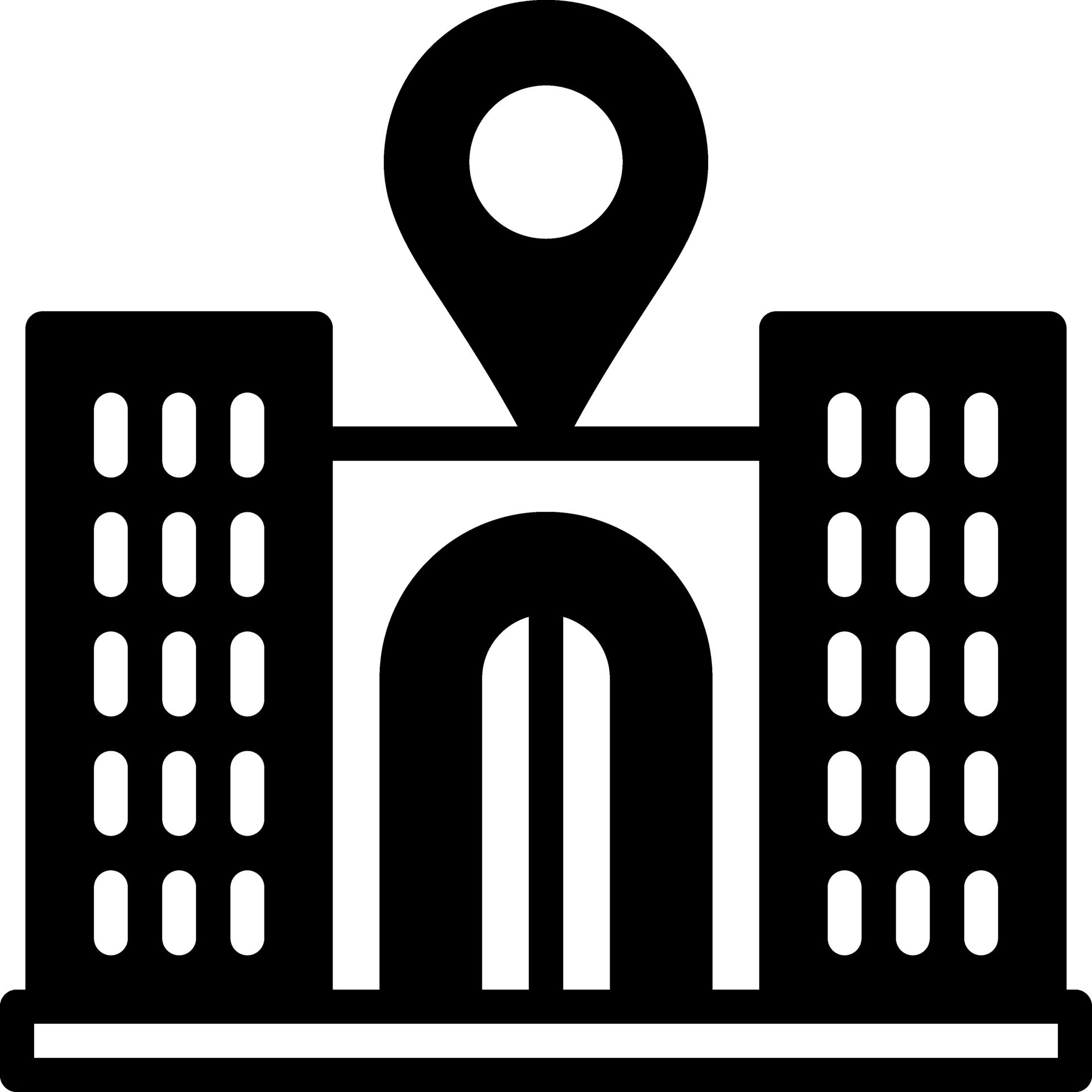 solid icon for visiting 32322101 Vector Art at Vecteezy