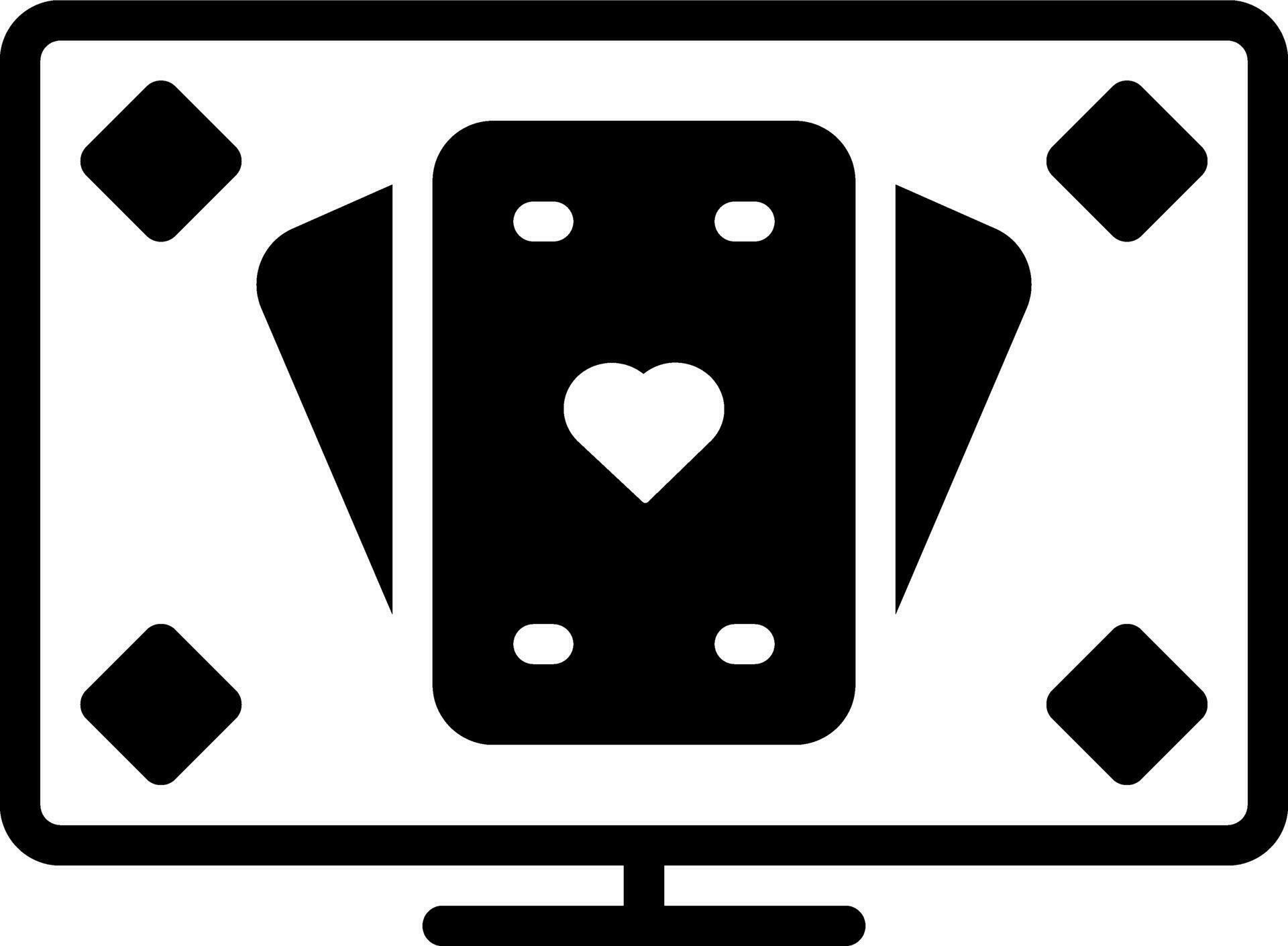 solid icon for blackjack 32322113 Vector Art at Vecteezy