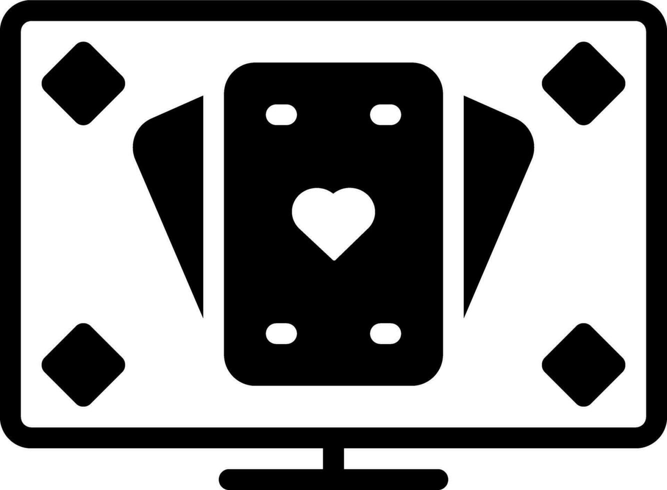 solid icon for blackjack 32322113 Vector Art at Vecteezy