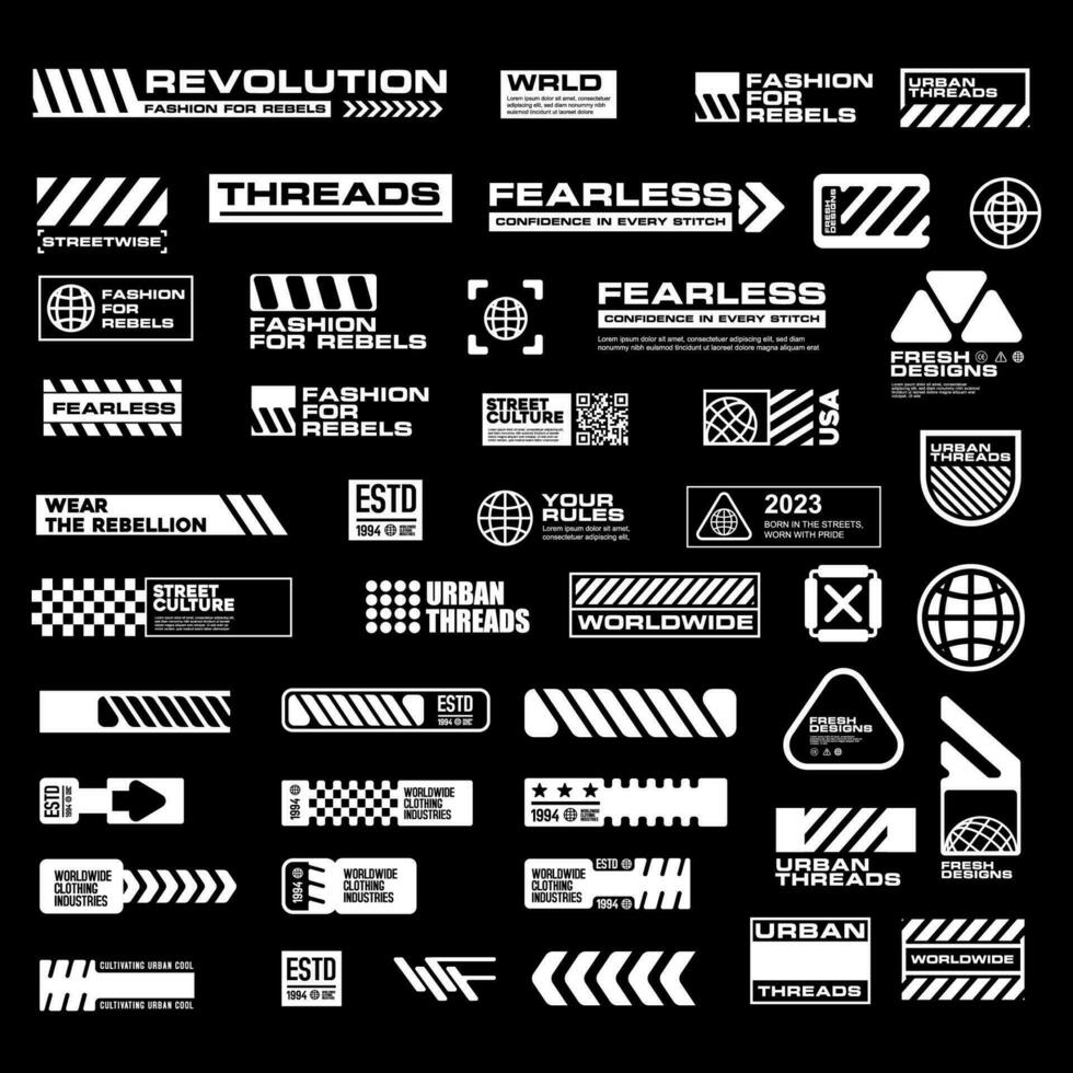 Futuristic streetwear cyberpunk interface element technology graphic ... Futuristic streetwear cyberpunk interface element technology graphic ...