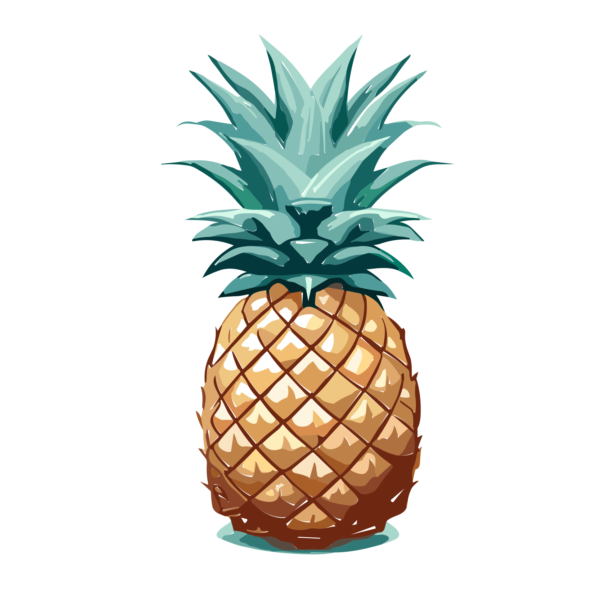 Summer Fruits For Healthy Lifestyle Pineapple Fruit AI Generative summer-fruits-for-healthy-lifestyle-pineapple-fruit-ai-generative