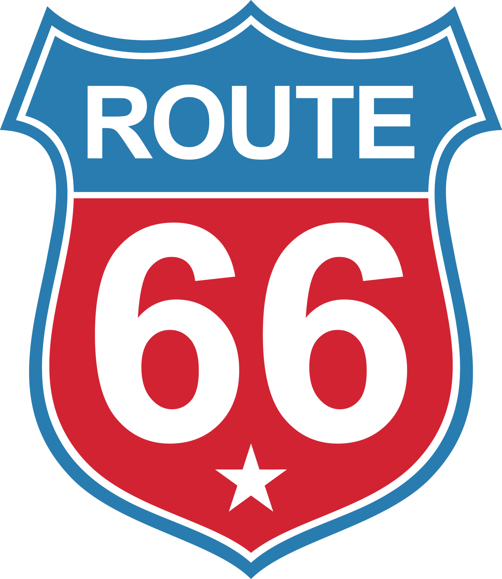 Historic Route US 66 Sign PNG Illustration 32332419 PNG