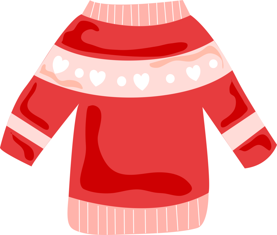 cute winter sweater 32332592 PNG