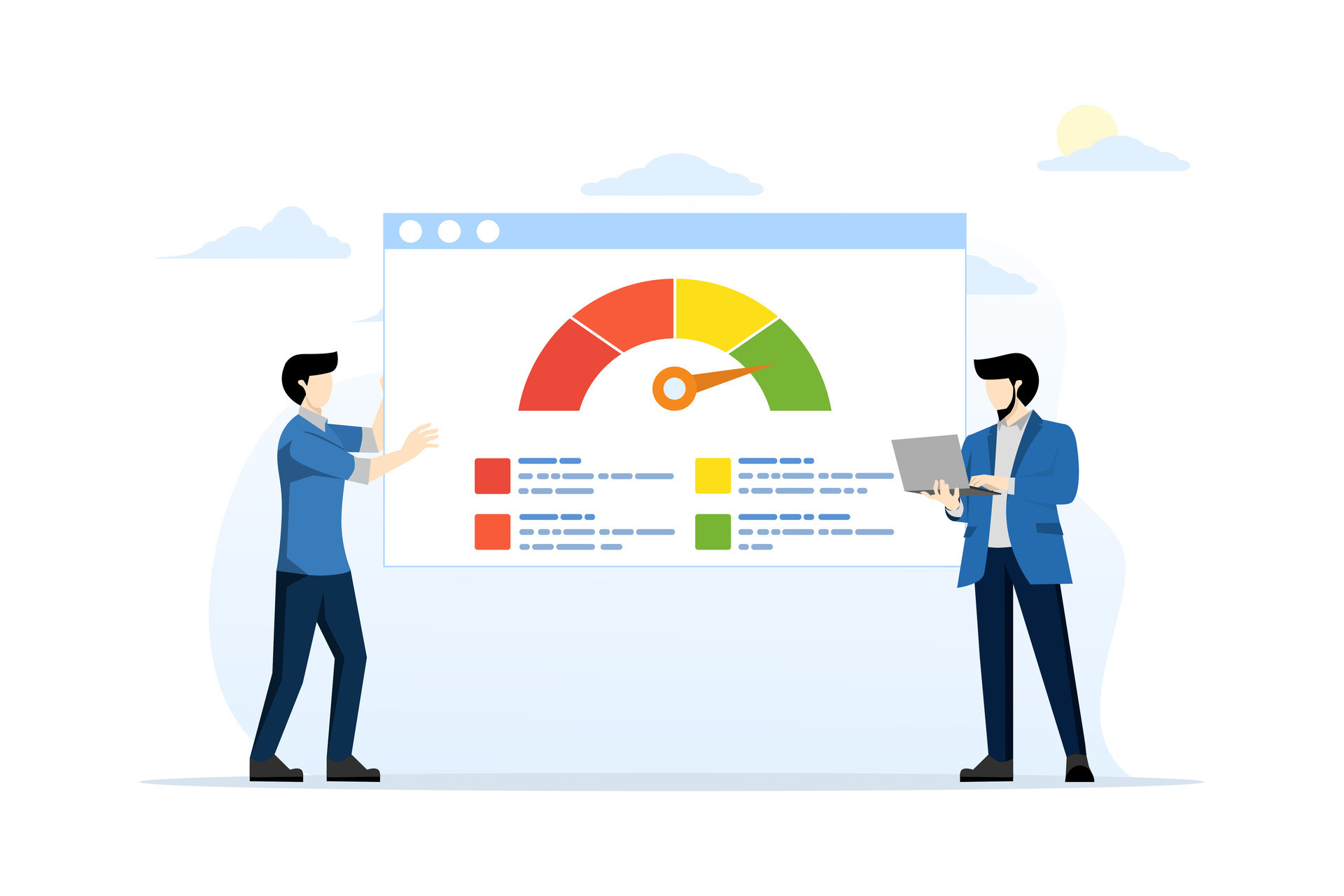 fast loading site testing concept, Speedometer test shows speed time ... fast loading site testing concept, Speedometer test shows speed time ...
