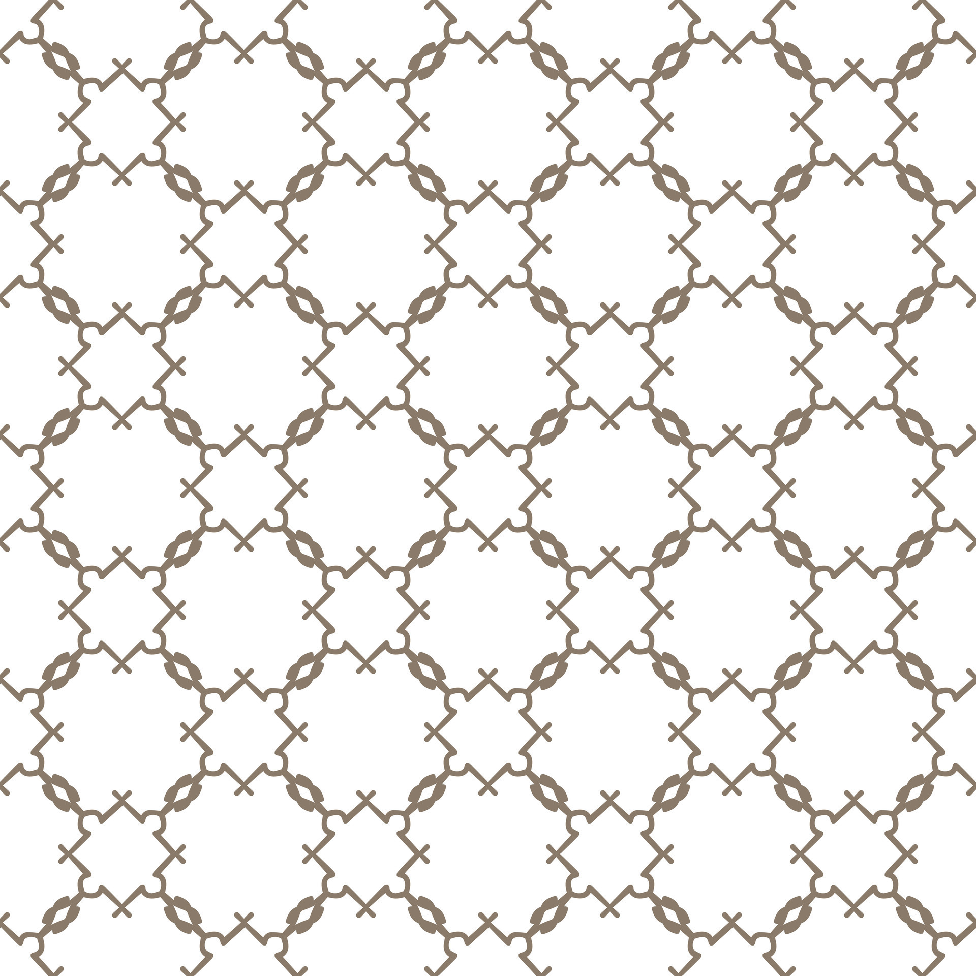 Ornament Pattern Design Template With Decorative Motif Background In