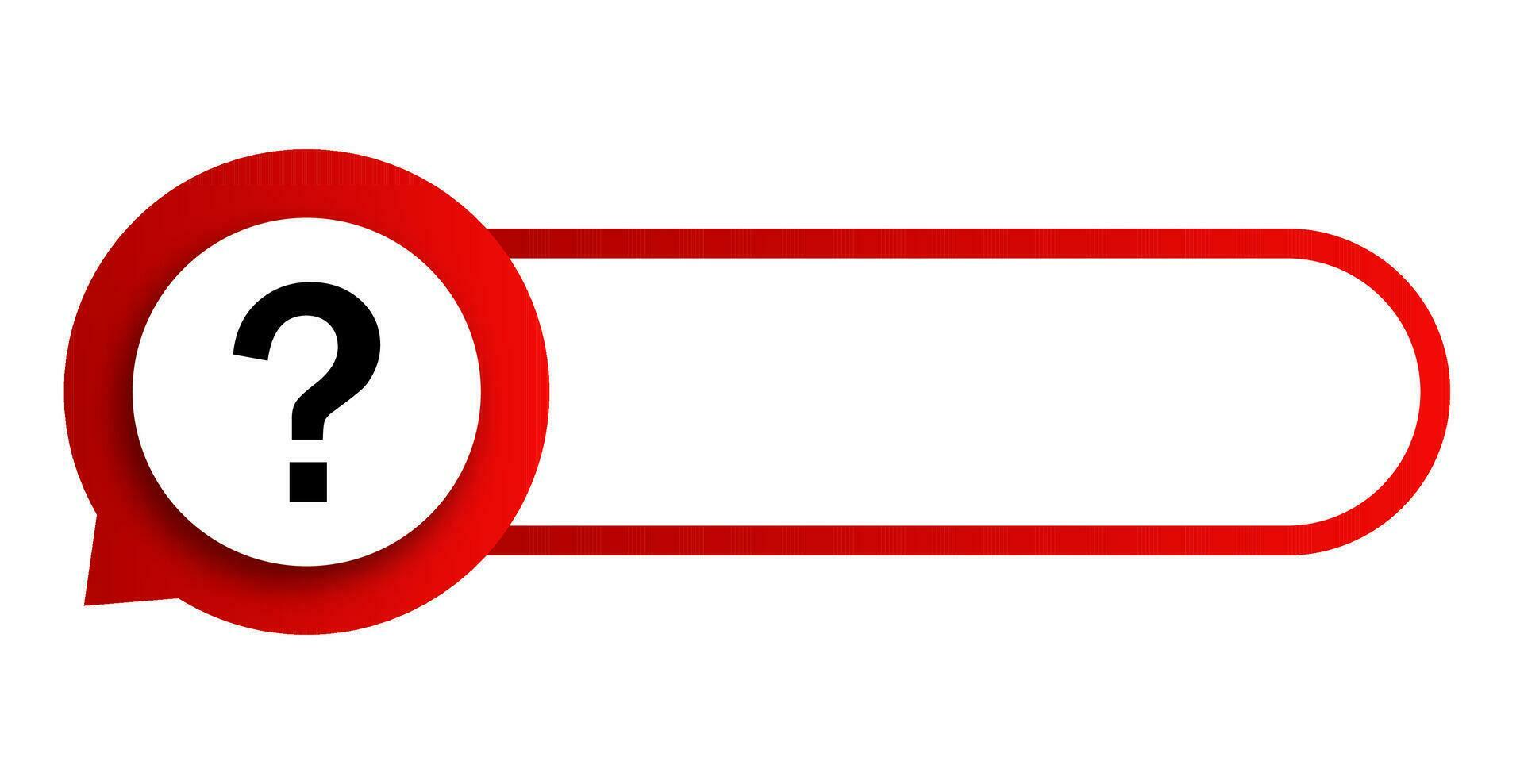 Question box faq vector text banner. question frame 32404265 Vector Art at Vecteezy