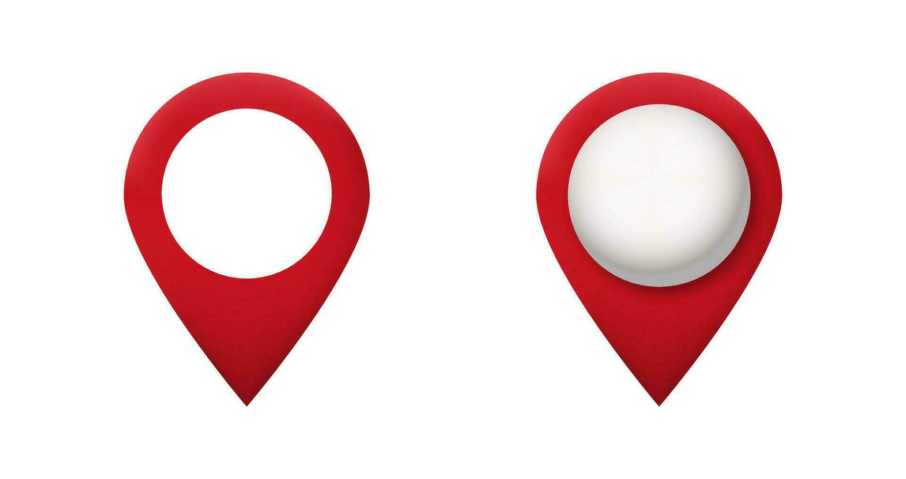 red vector map pin location pointer 32404513 Vector Art at Vecteezy