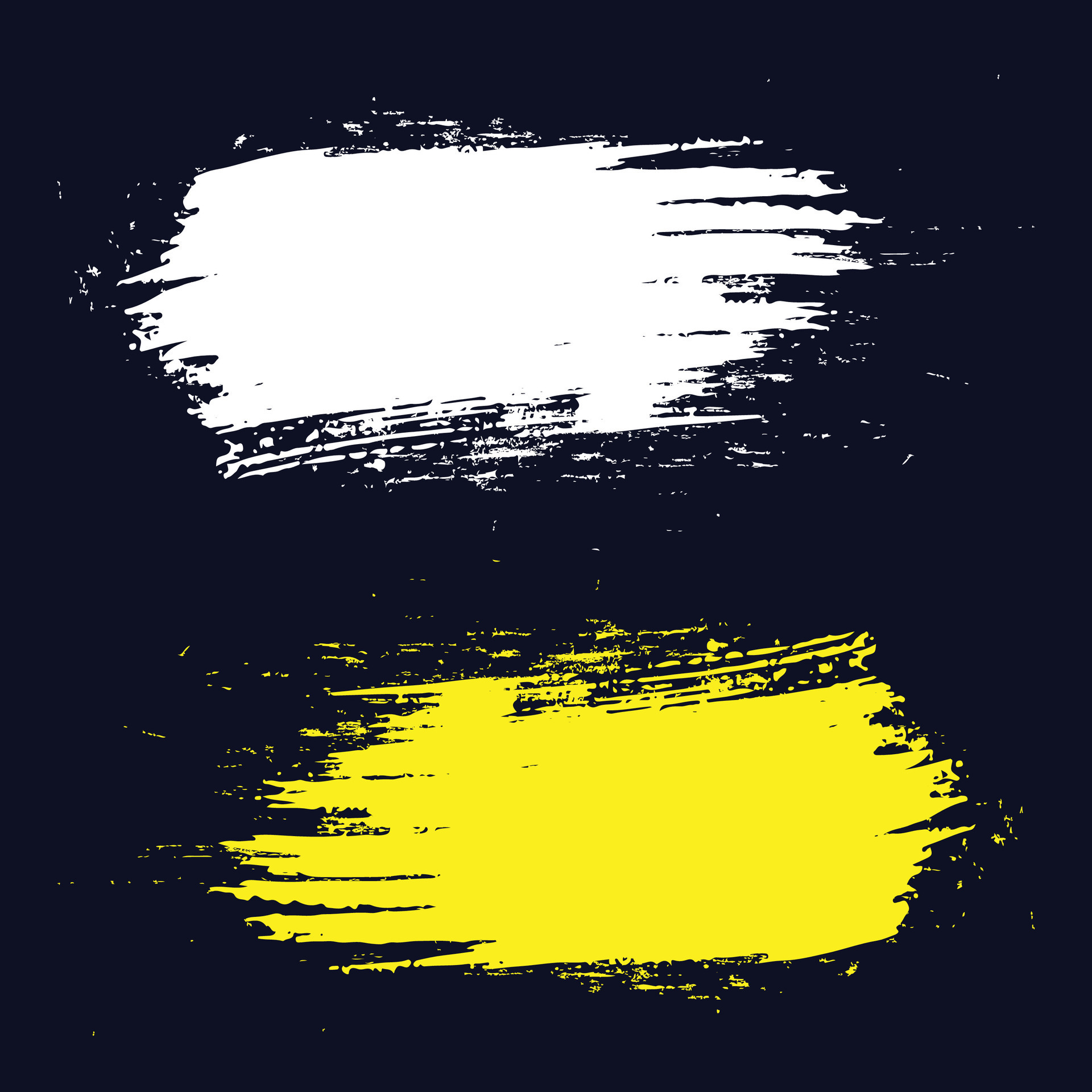 Hand drawn vector isolated brush stroke collection 32411787 Vector Art ...