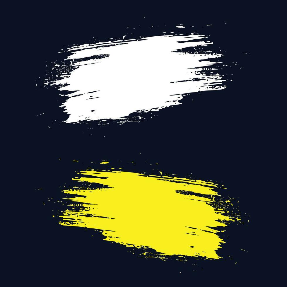 Grunge brush stroke paint set 32411917 Vector Art at Vecteezy