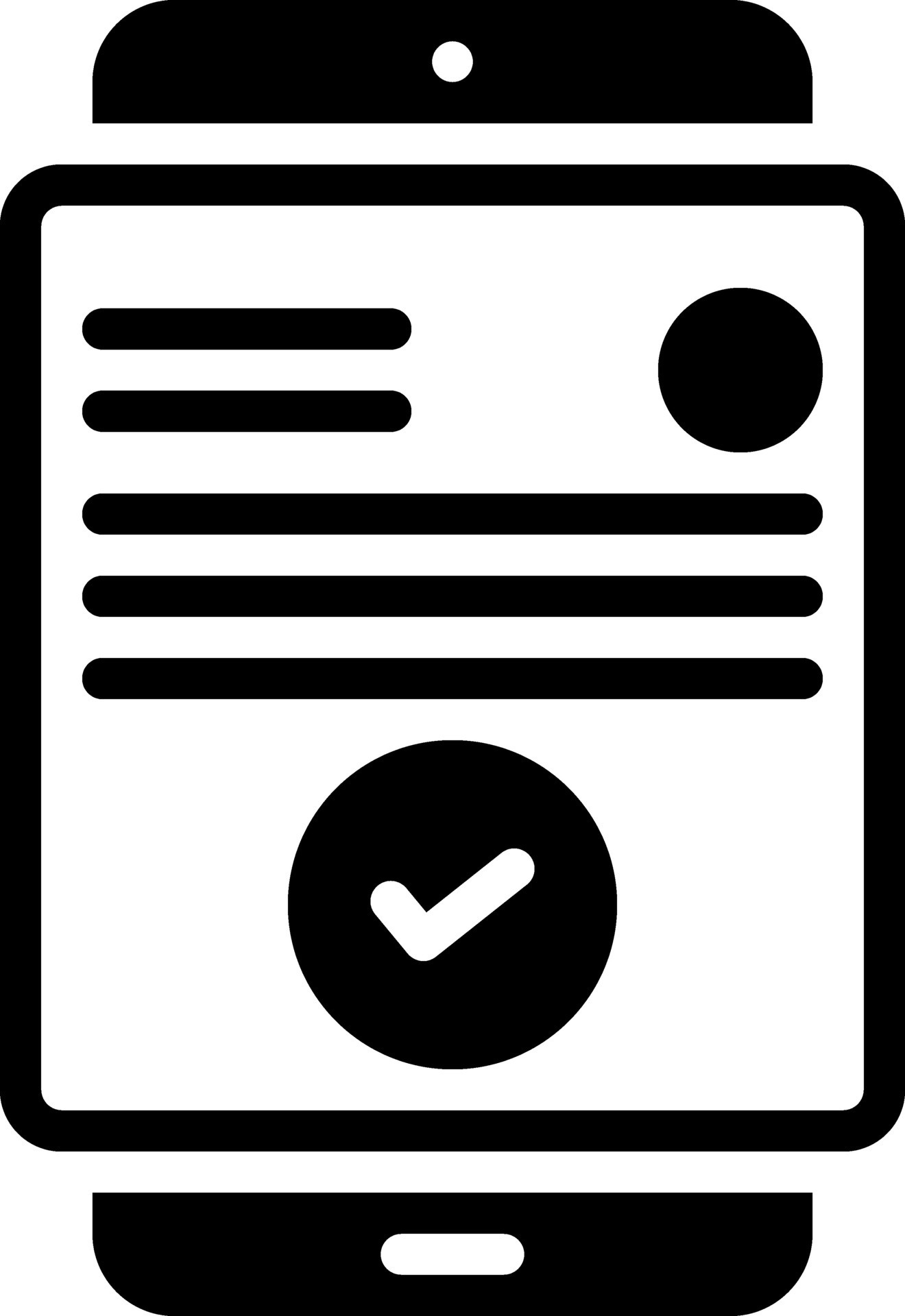 solid icon for validity 32412660 Vector Art at Vecteezy