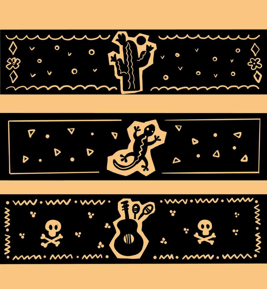 Set Shugar Mexican Scull Design Elements 32415945 Vector Art At Vecteezy