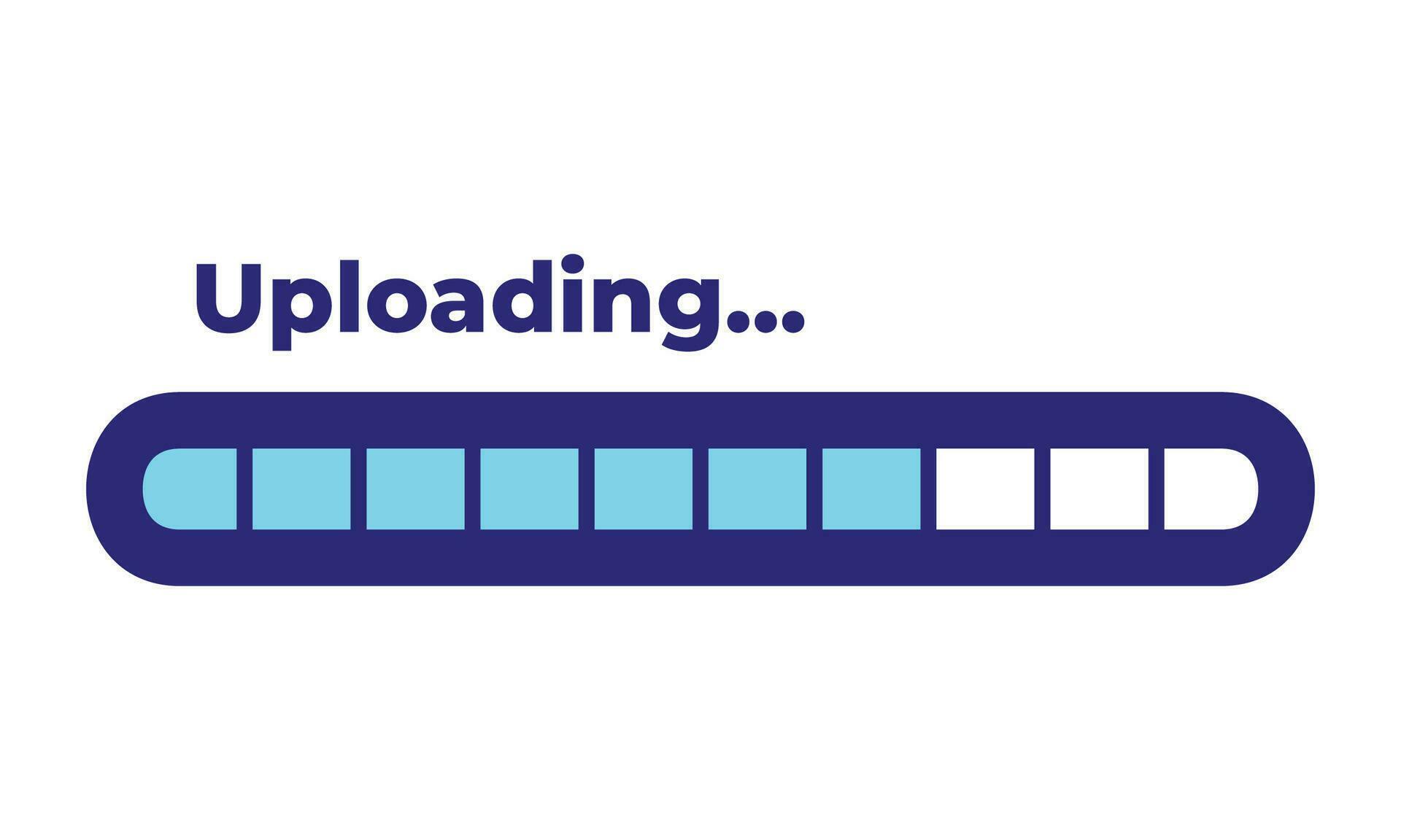 Vector loading bar doodle element. hand drawn line sketch style. slow ...