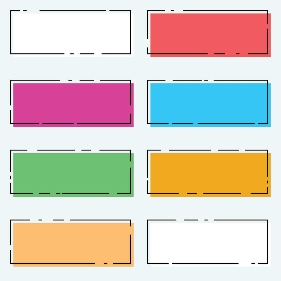 Flat Design Call To Action Button Collection 32422334 Vector Art At