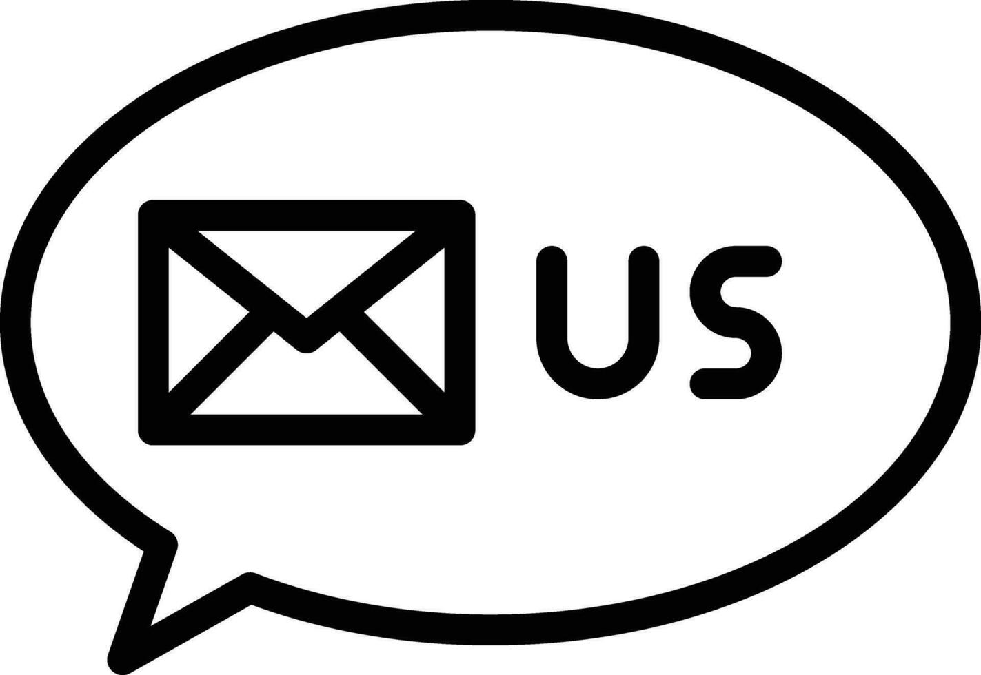 Message Us Vector Icon 32430084 Vector Art at Vecteezy