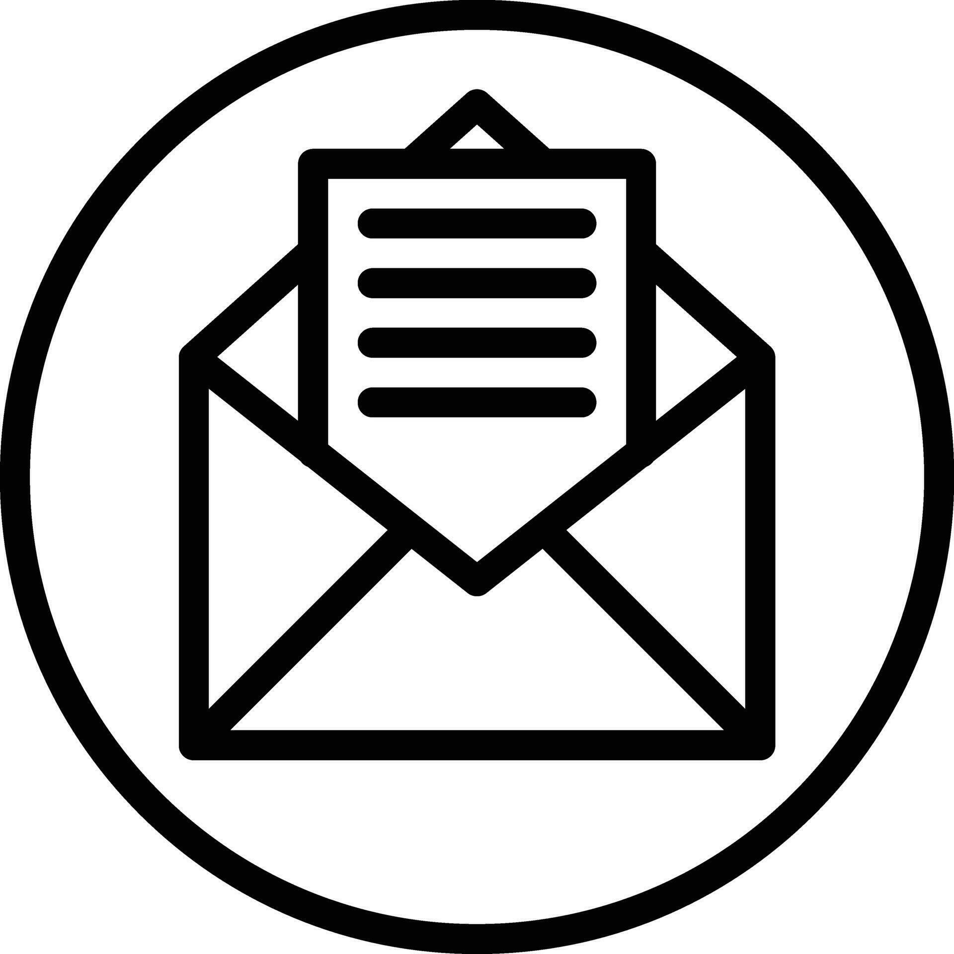 Email Us Vector Icon 32430103 Vector Art at Vecteezy