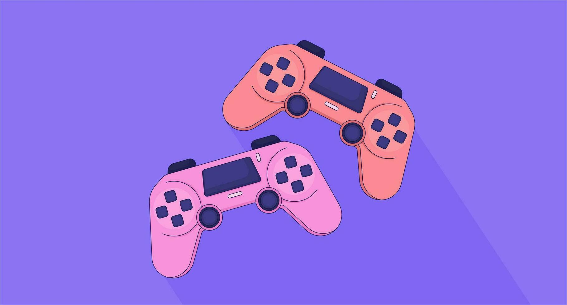 Controller Joystick Lofi Wallpaper Retro Game Consoles 2d Objects