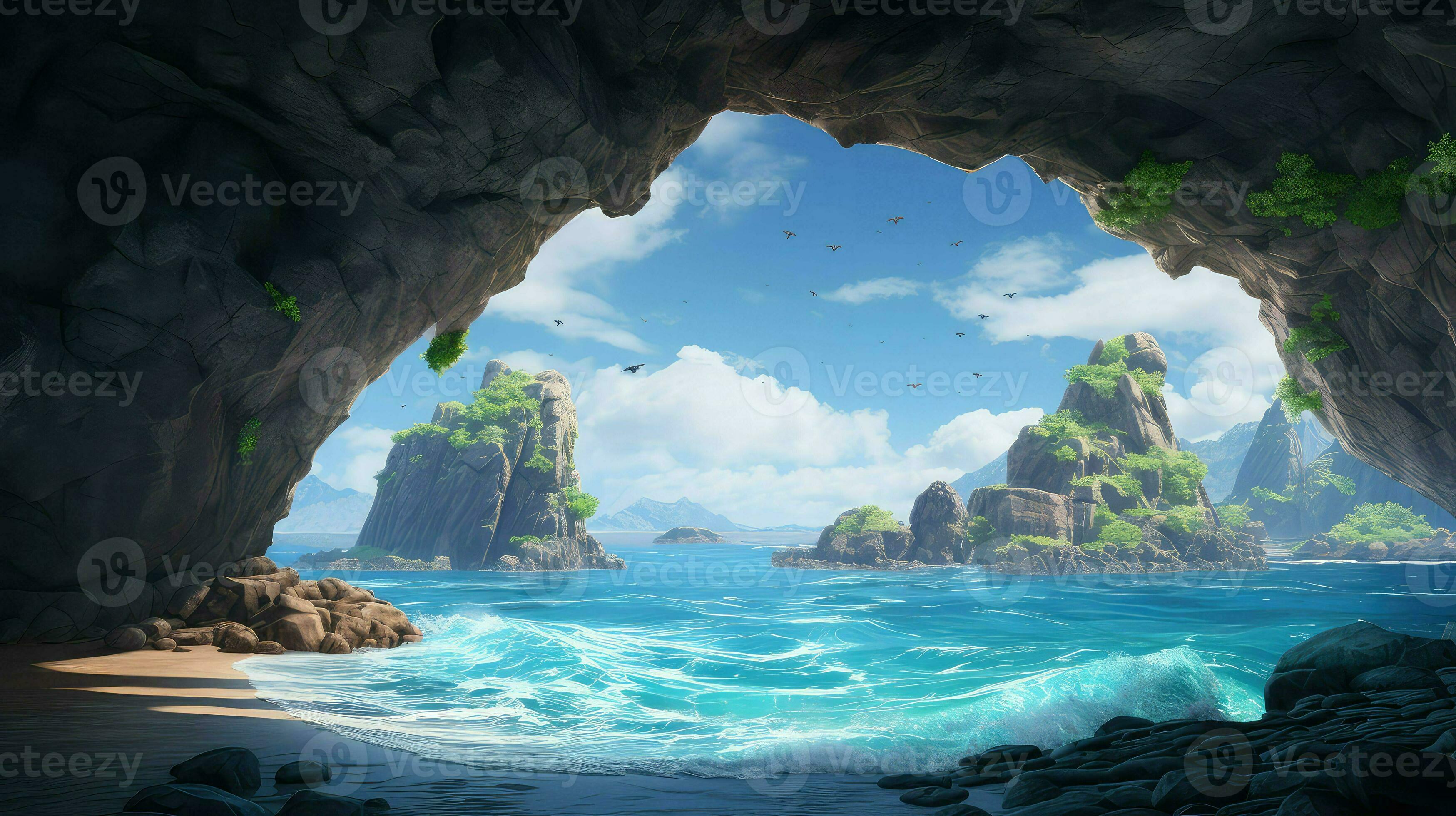 summer hidden sea caves ai generated 32433969 Stock Photo at Vecteezy summer hidden sea caves ai generated 32433969 Stock Photo at Vecteezy