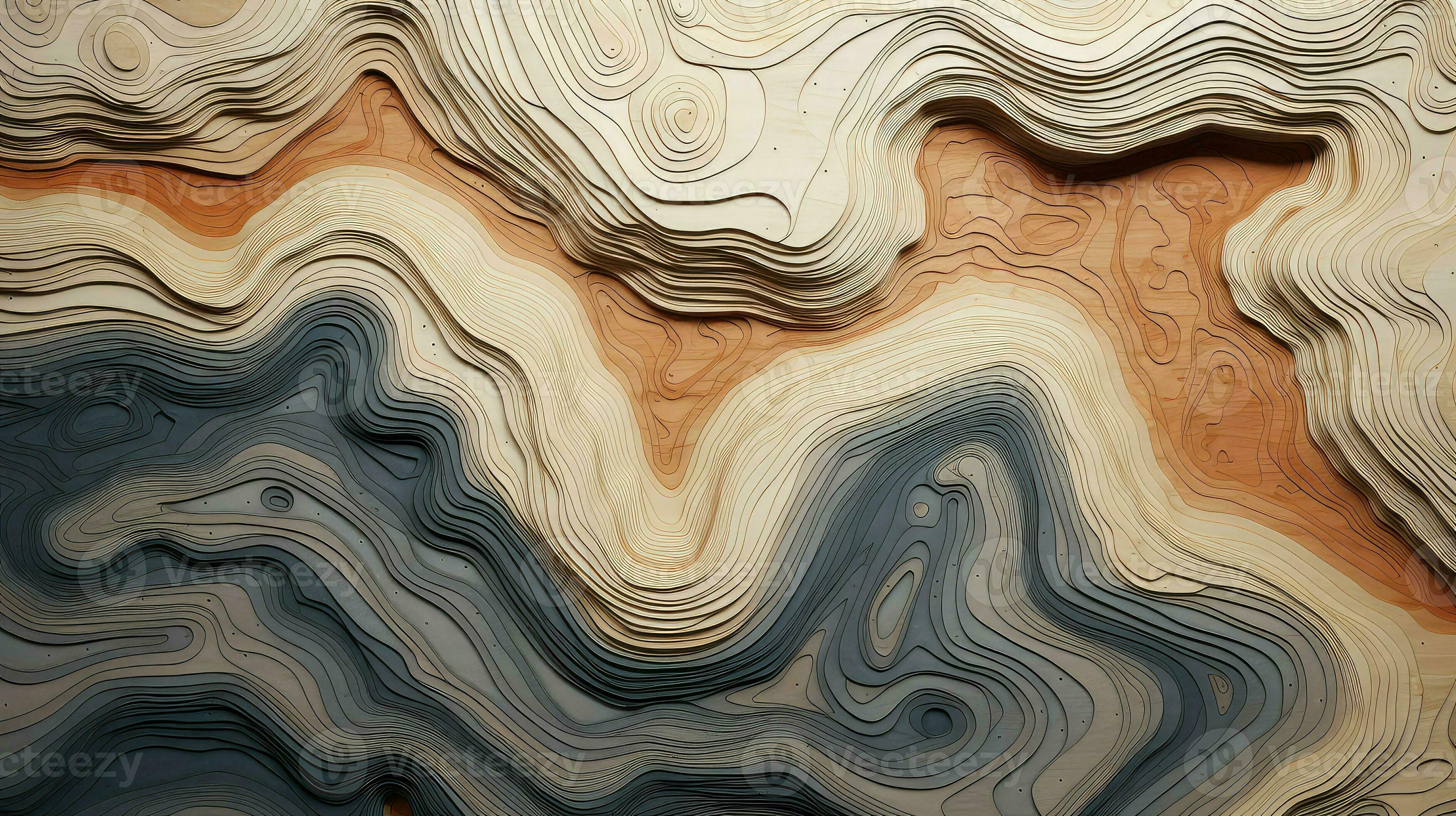 line terrain map contours ai generated 32458367 Stock Photo at Vecteezy