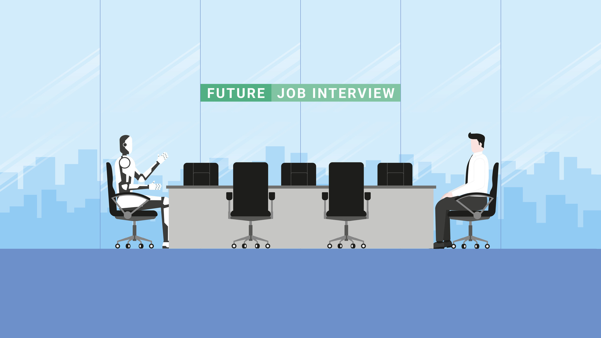 Job interviews and applications recruit by an artificial intelligence ...
