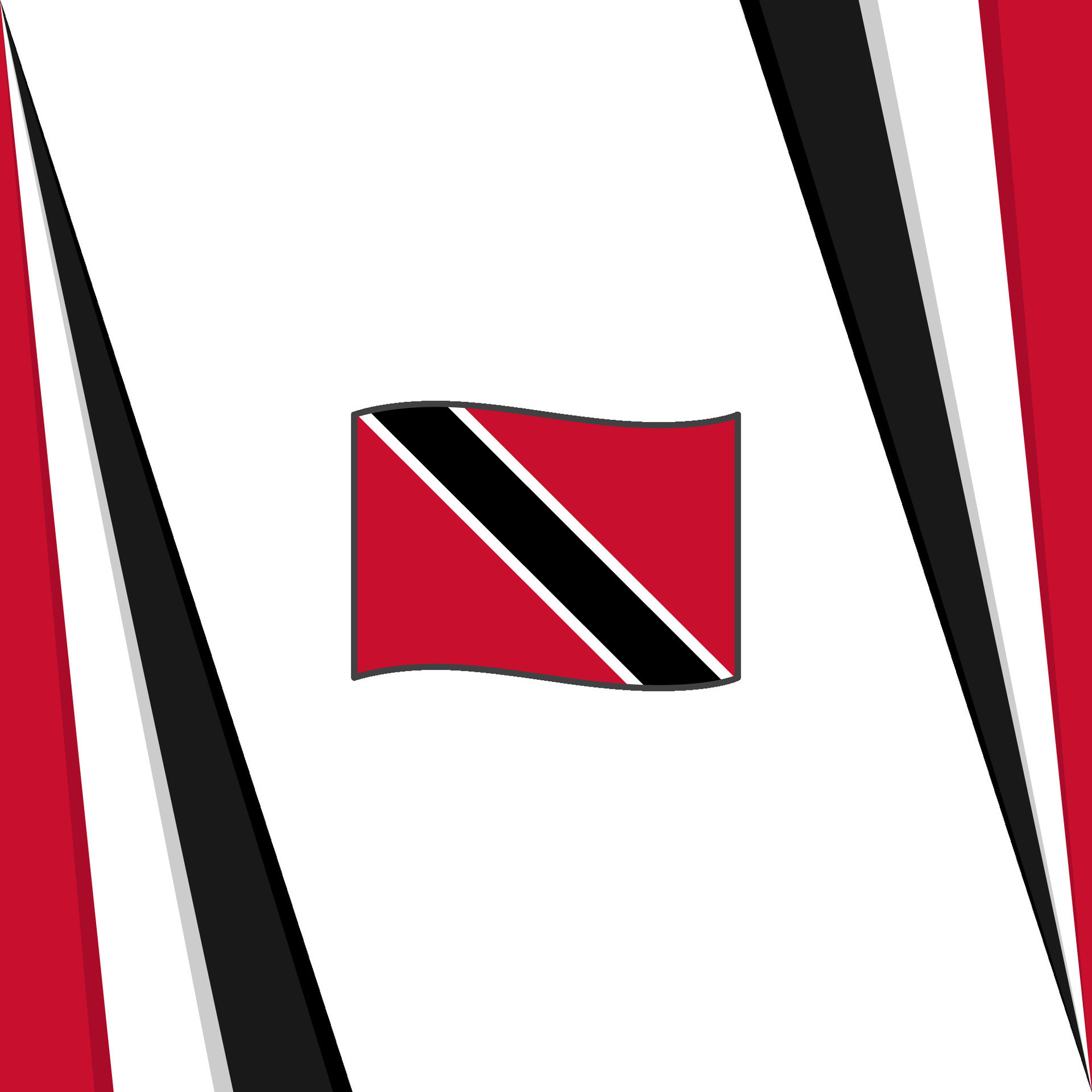 Trinidad And Tobago Flag Abstract Background Design Template Trinidad