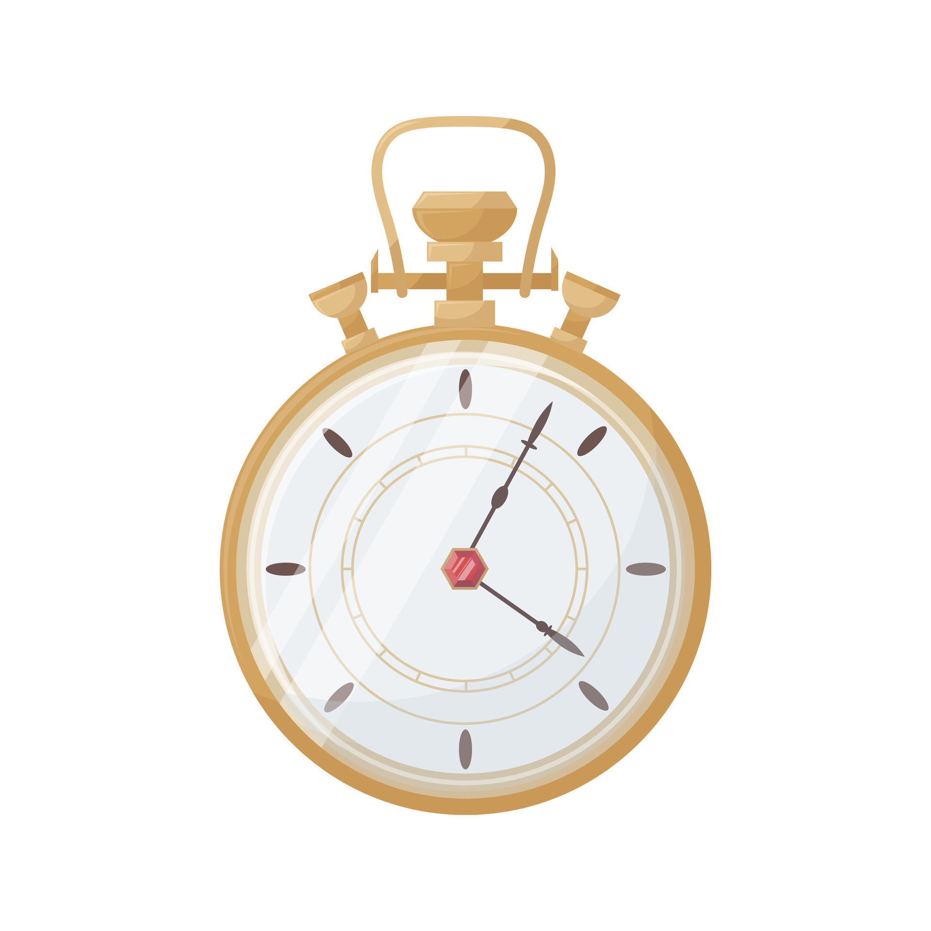 Antique gold pocket watch. Old clock. 32463238 Vector Art at Vecteezy Antique gold pocket watch. Old clock. 32463238 Vector Art at Vecteezy
