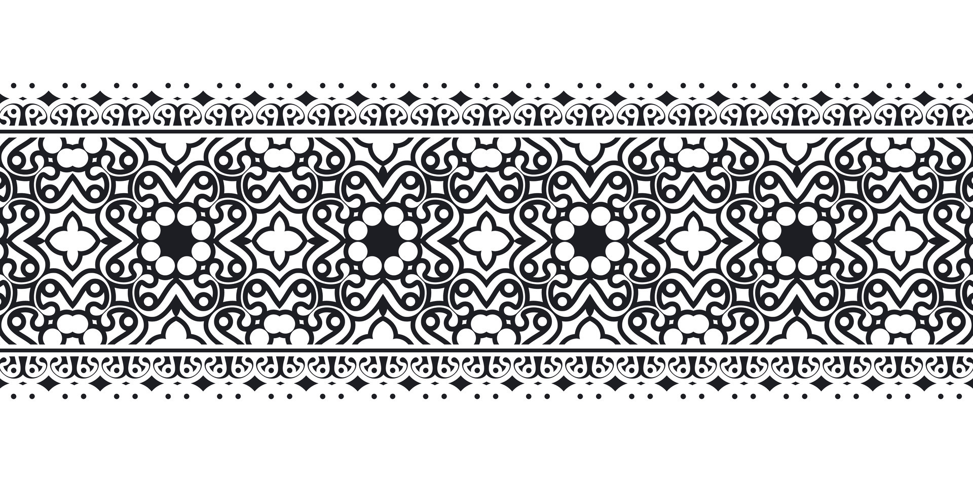 ornamental pattern border Design Template 32466951 Vector Art at Vecteezy